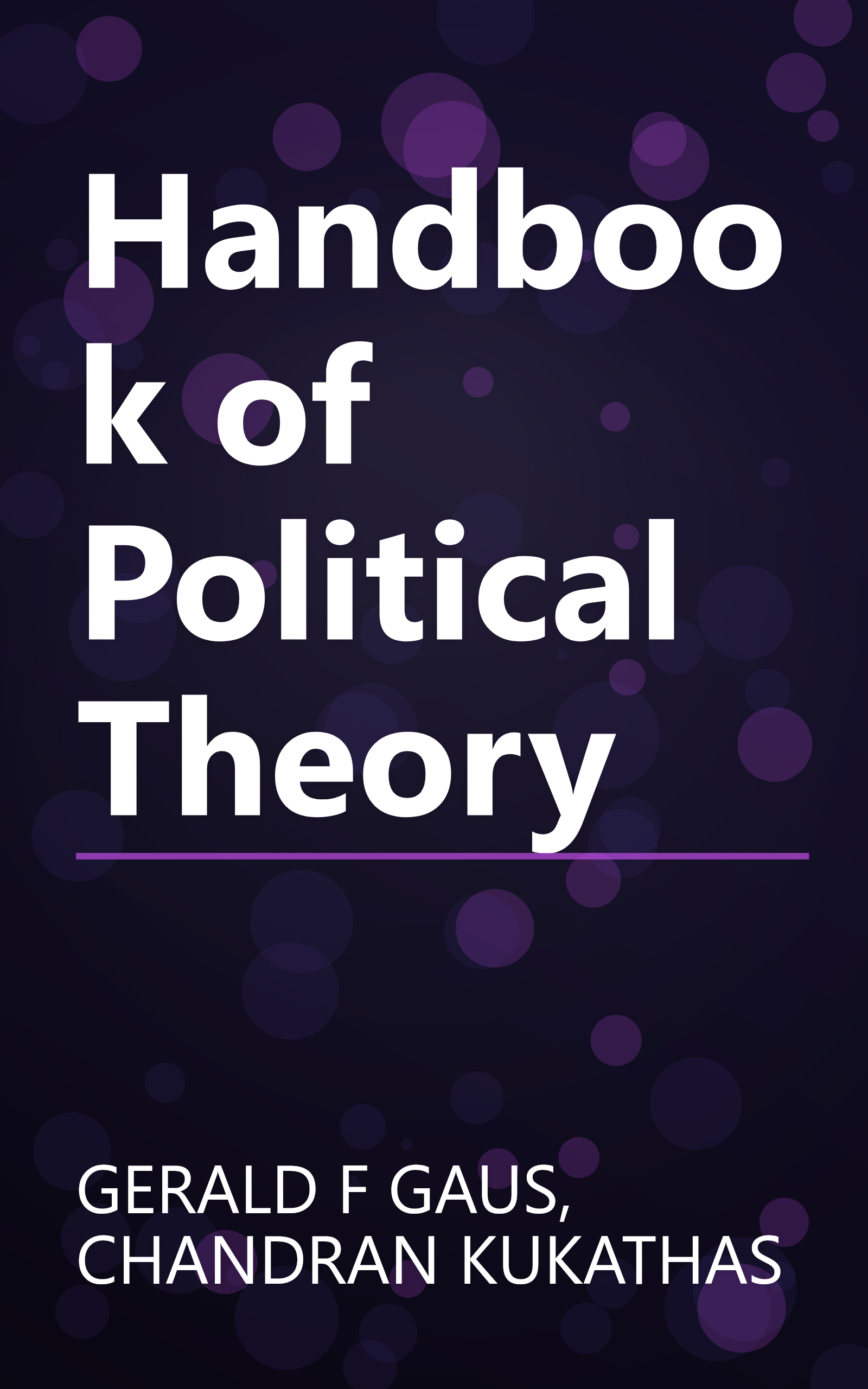 Handbook of Political Theory book cover
