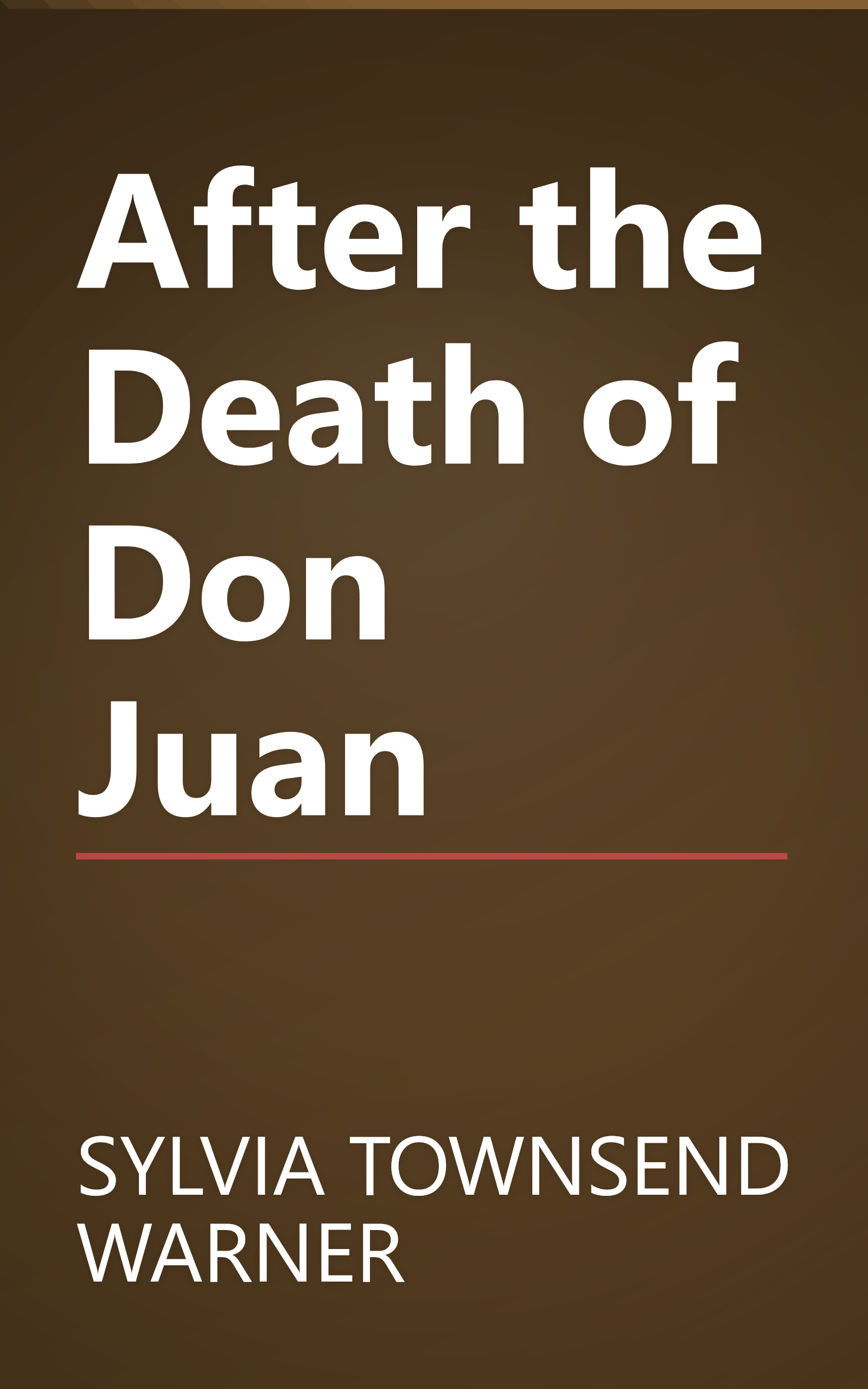 After the Death of Don Juan book cover