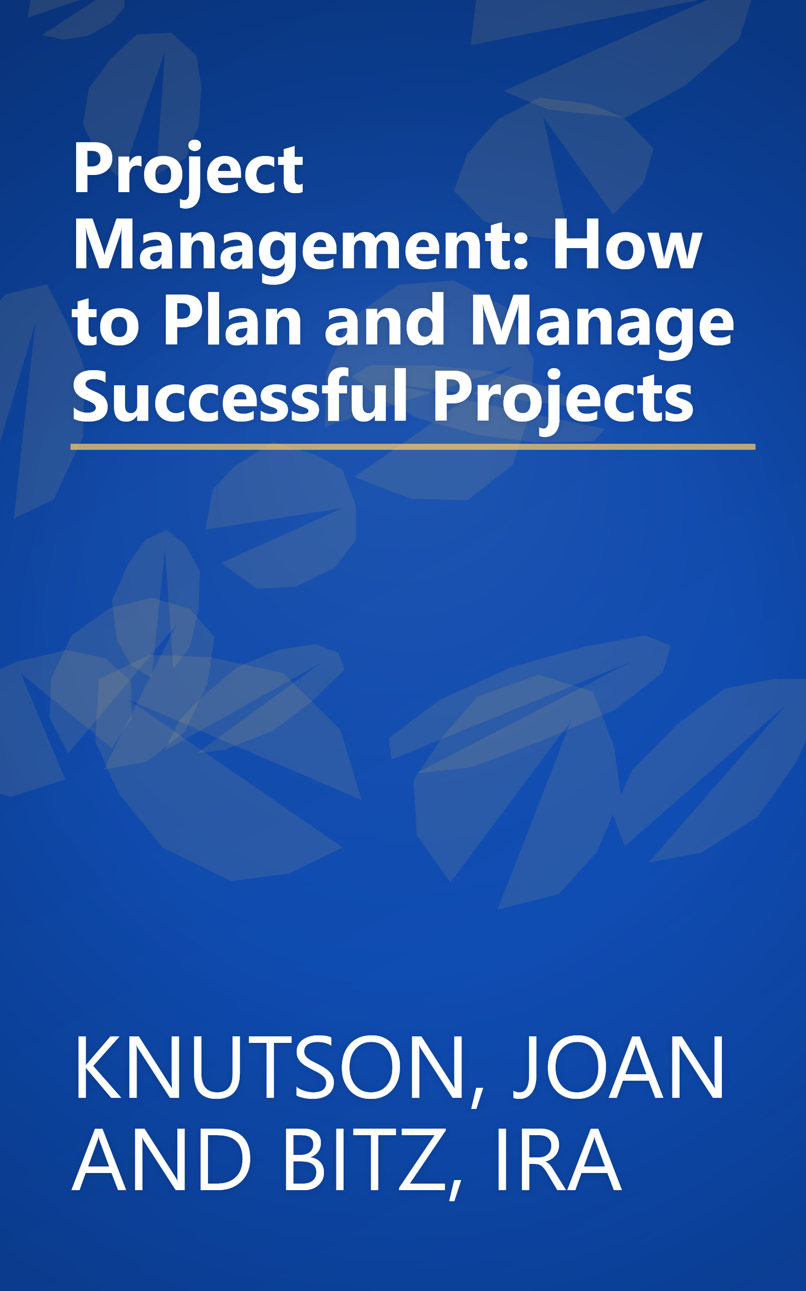 Project Management: How to Plan and Manage Successful Projects book cover