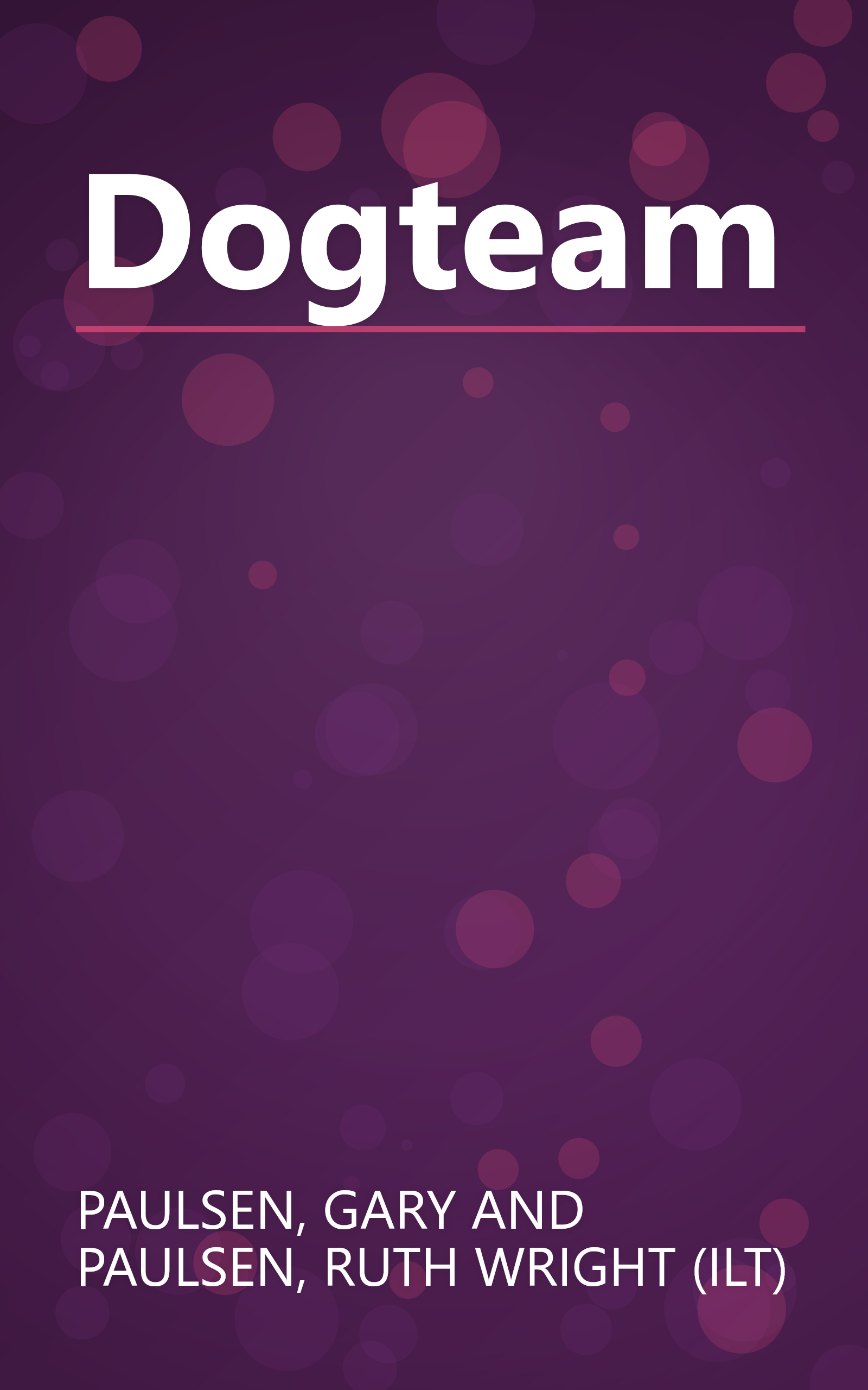 Dogteam book cover