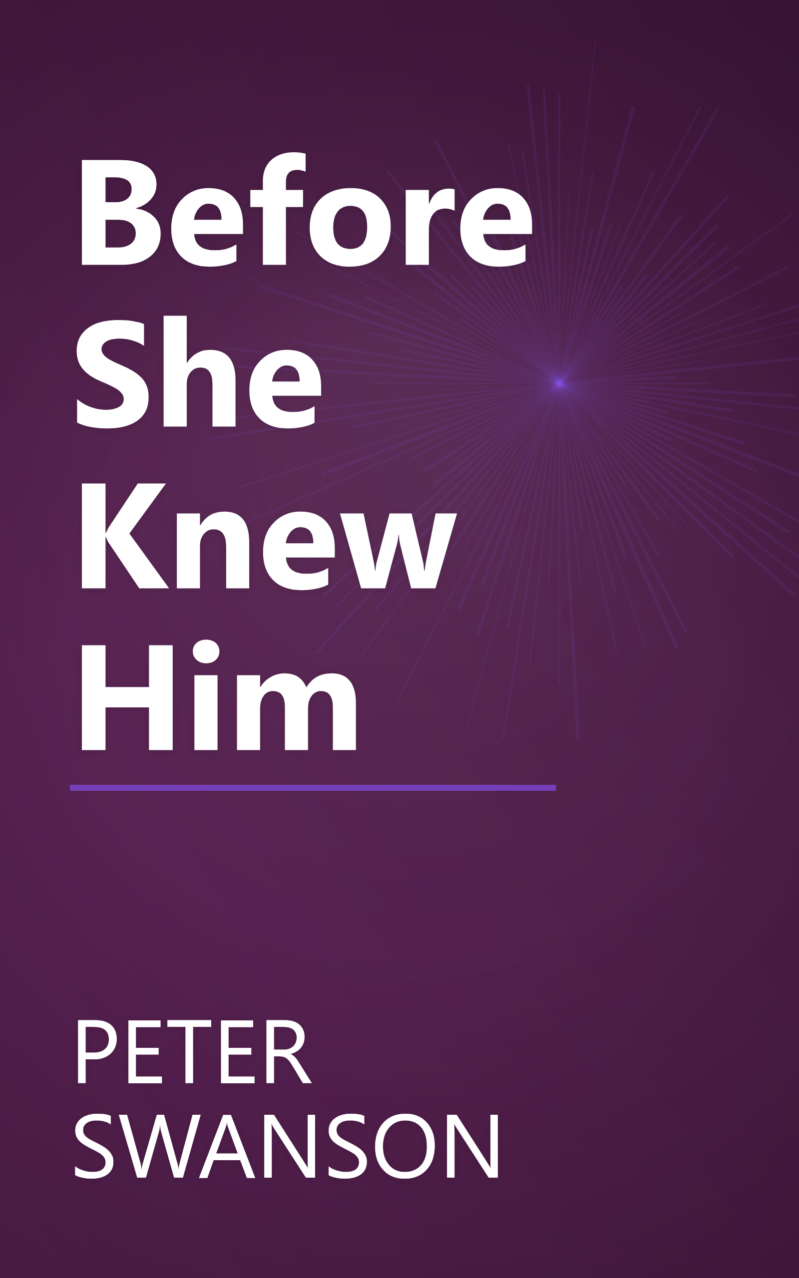 Before She Knew Him book cover