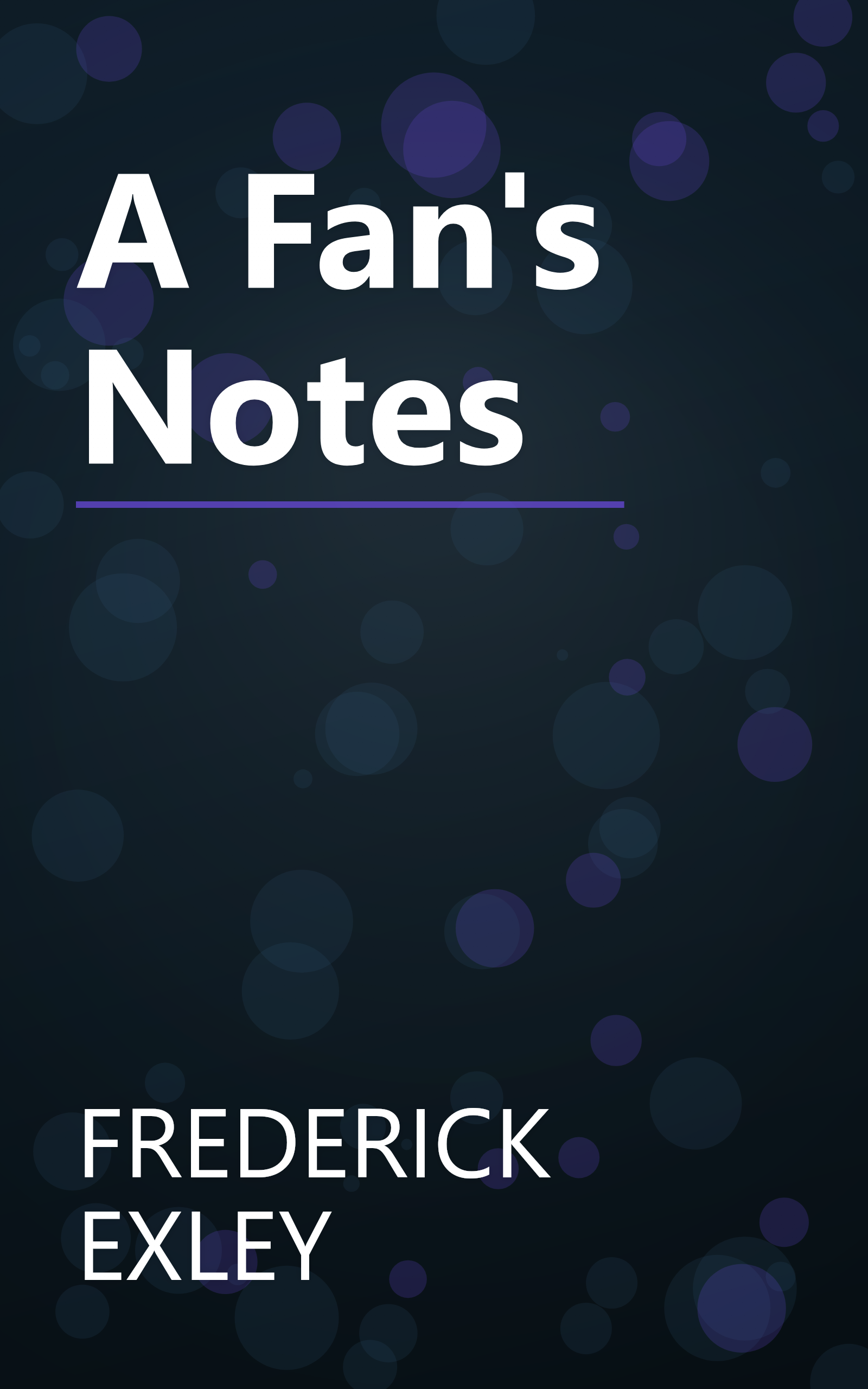 A Fan's Notes book cover