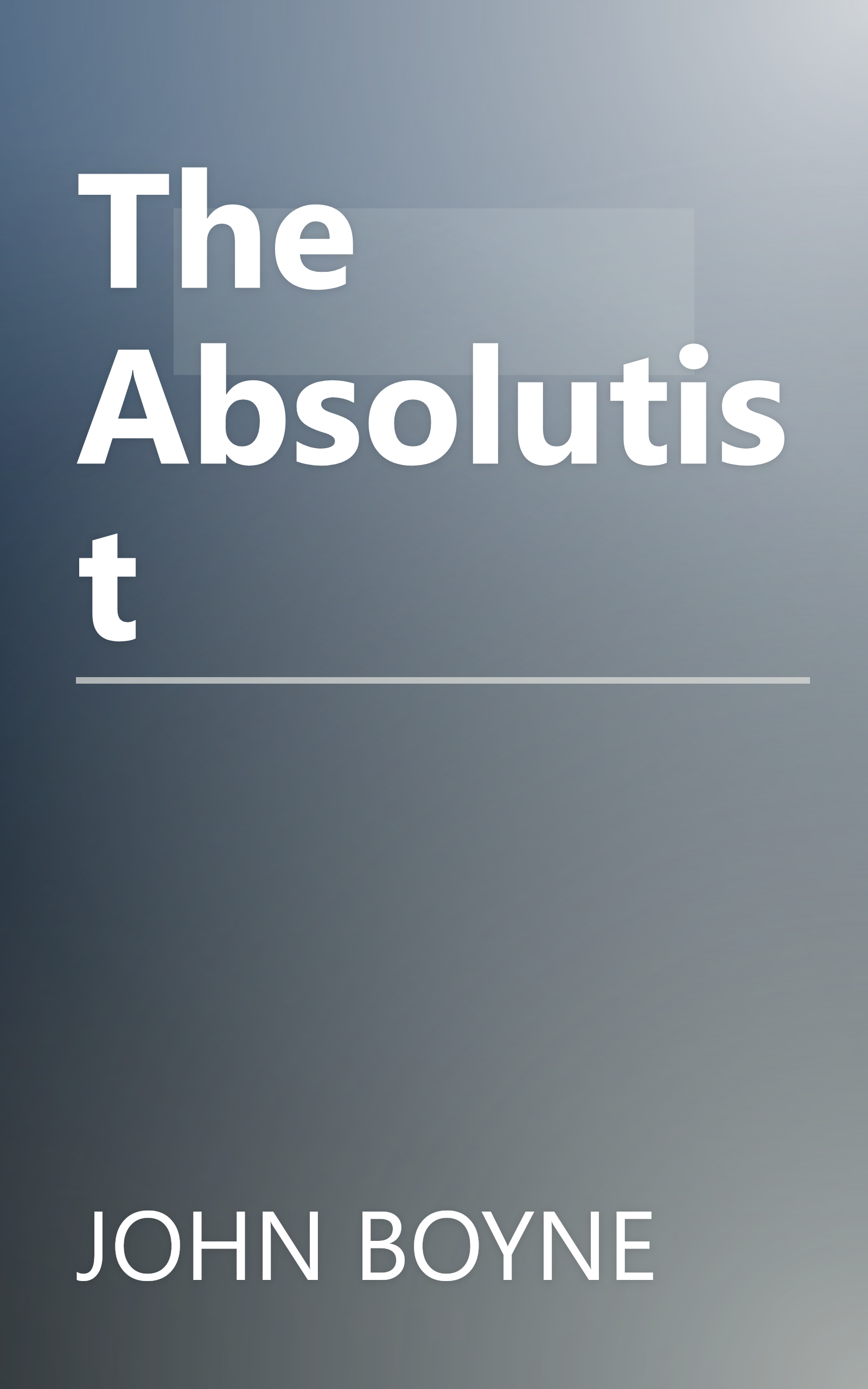 The Absolutist book cover
