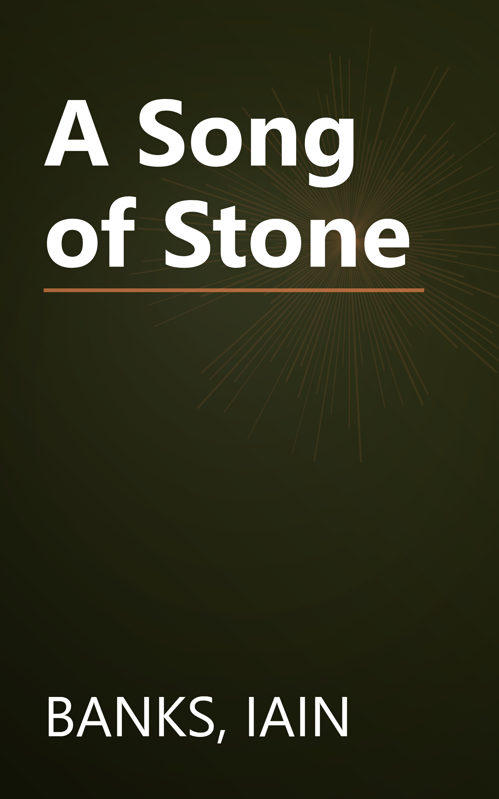 A Song of Stone book cover