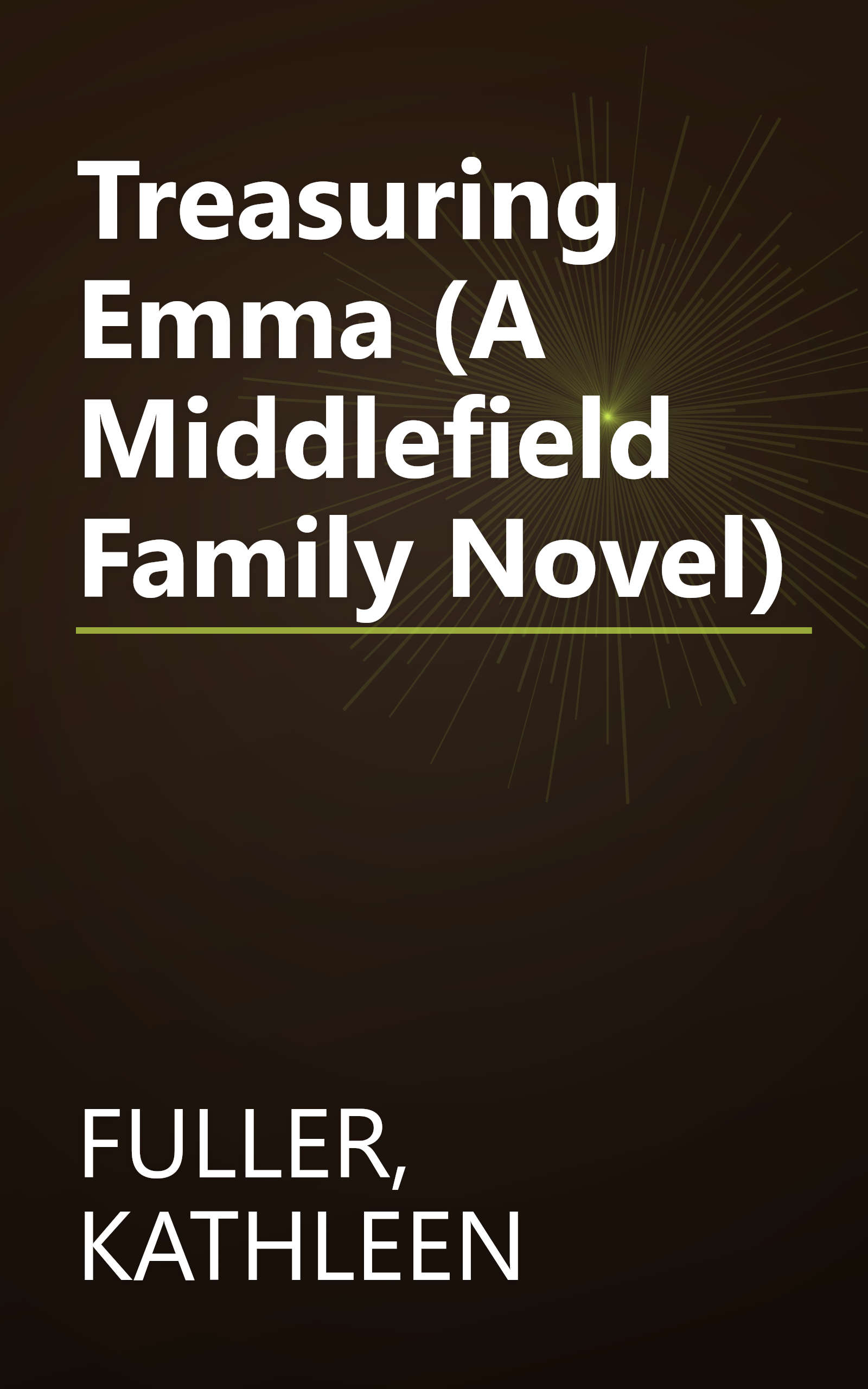 Treasuring Emma (A Middlefield Family Novel) book cover
