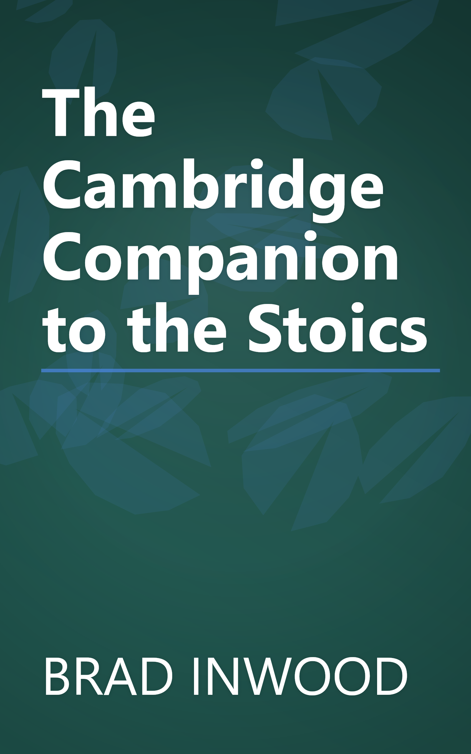 The Cambridge Companion to the Stoics book cover