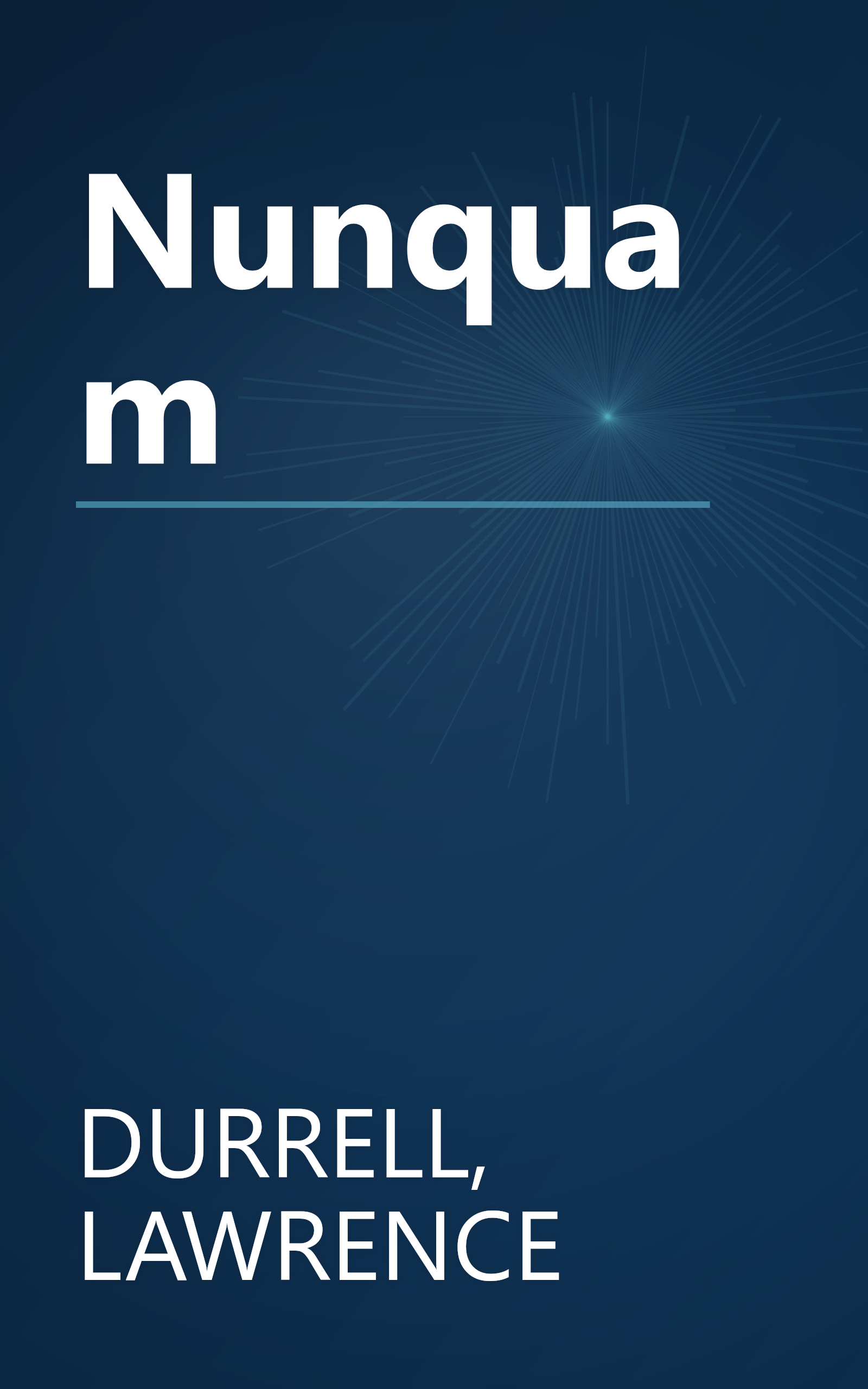 Nunquam book cover