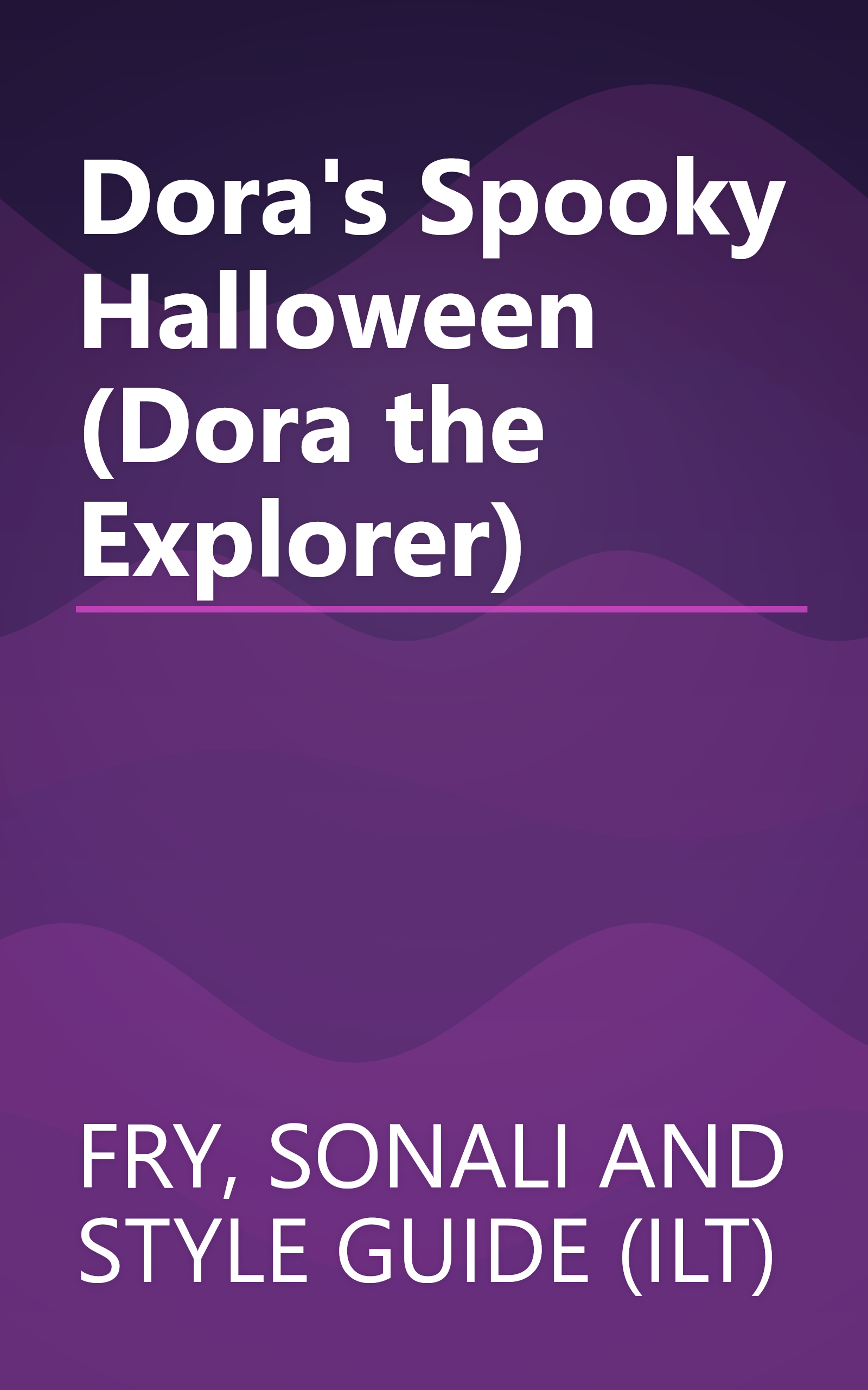 Dora's Spooky Halloween (Dora the Explorer) book cover