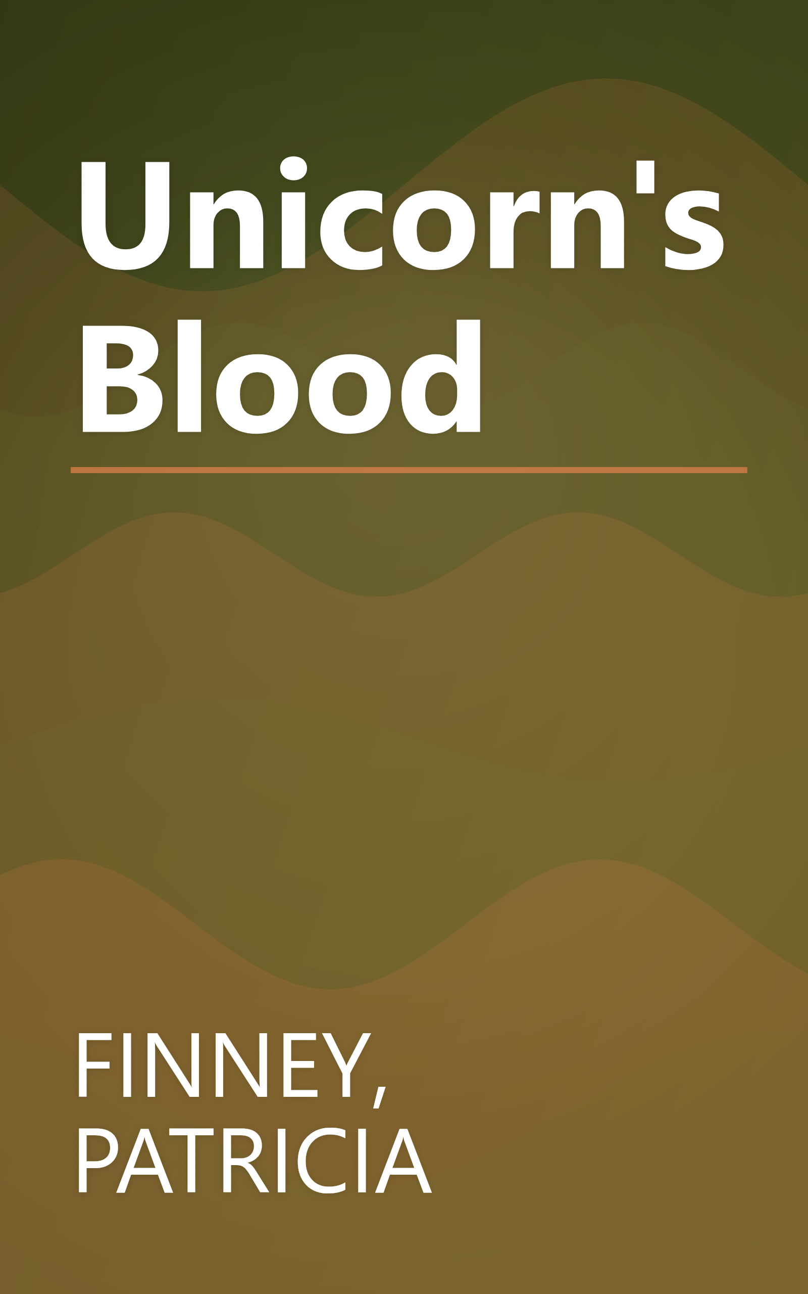 Unicorn's Blood book cover