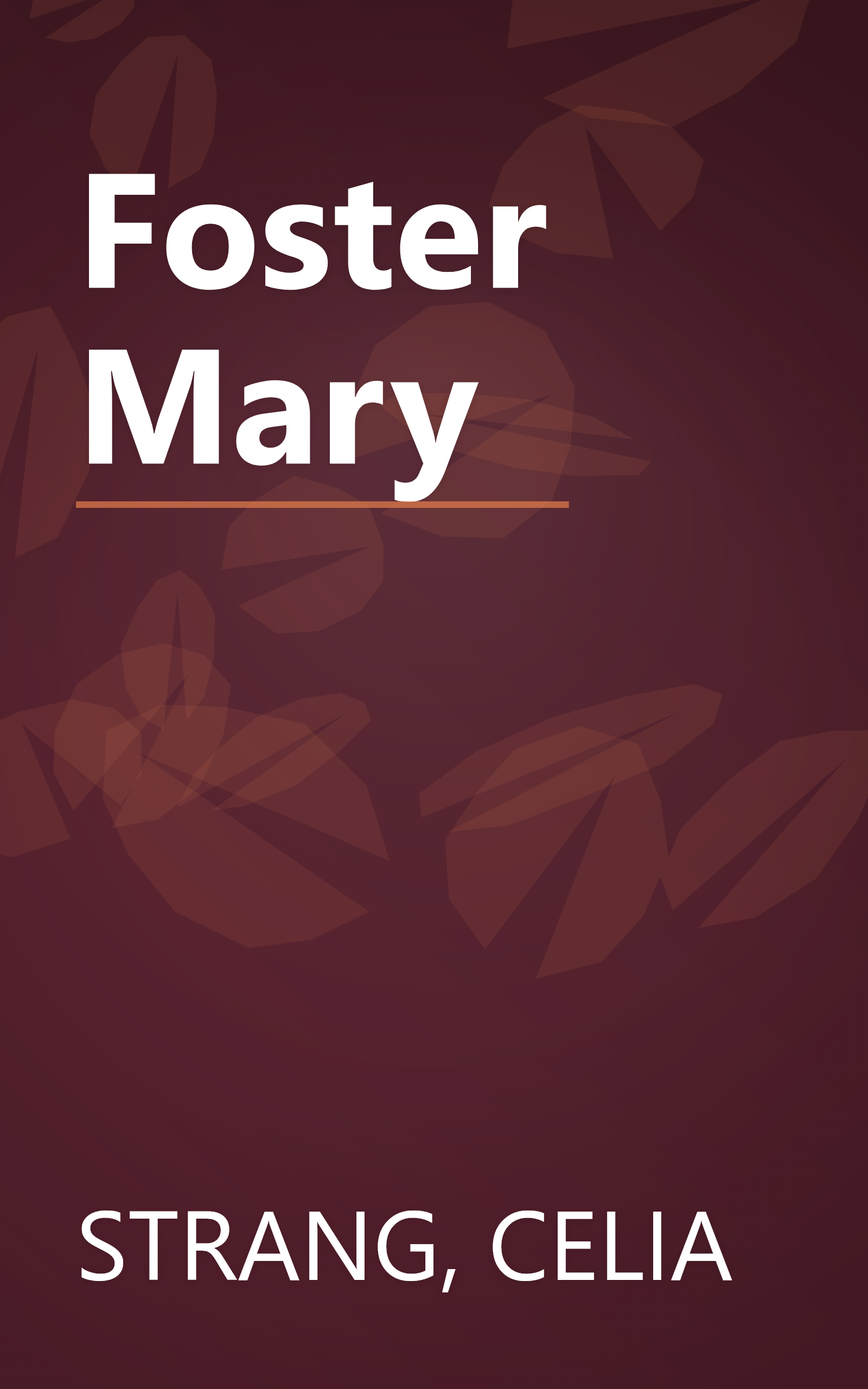 Foster Mary book cover