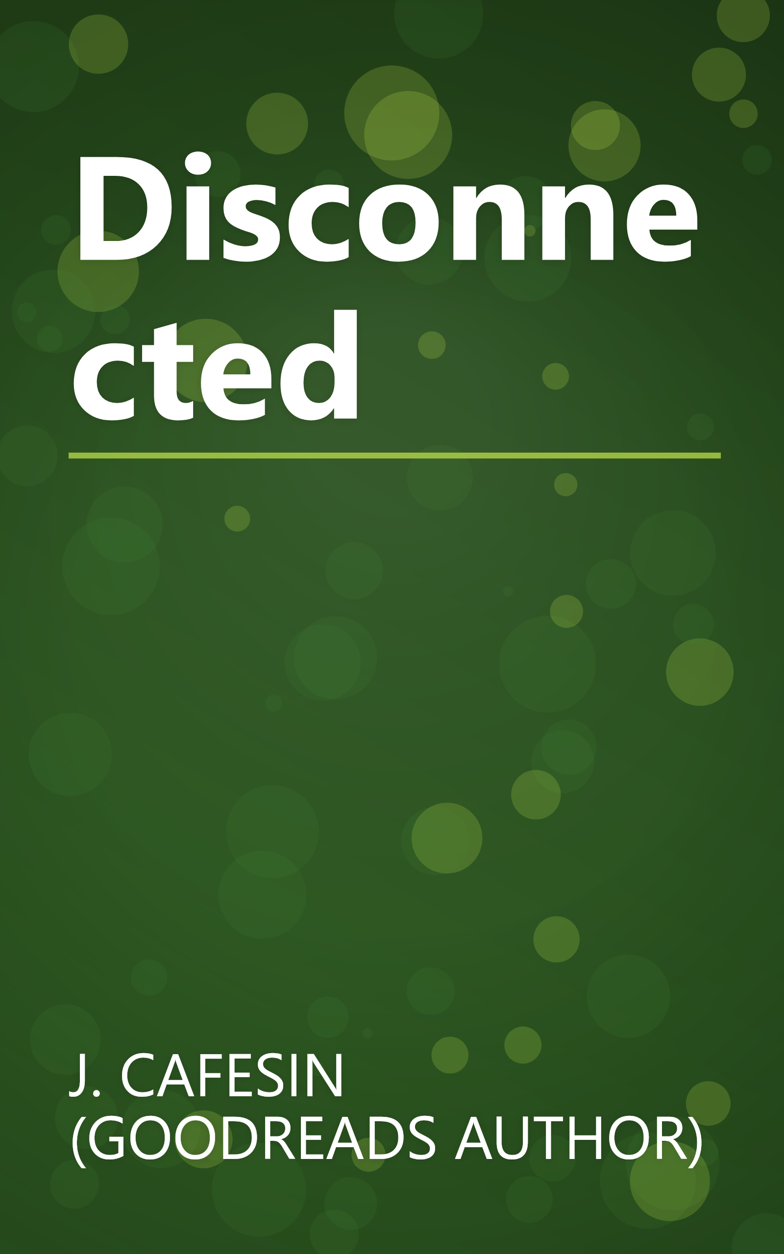 Disconnected book cover