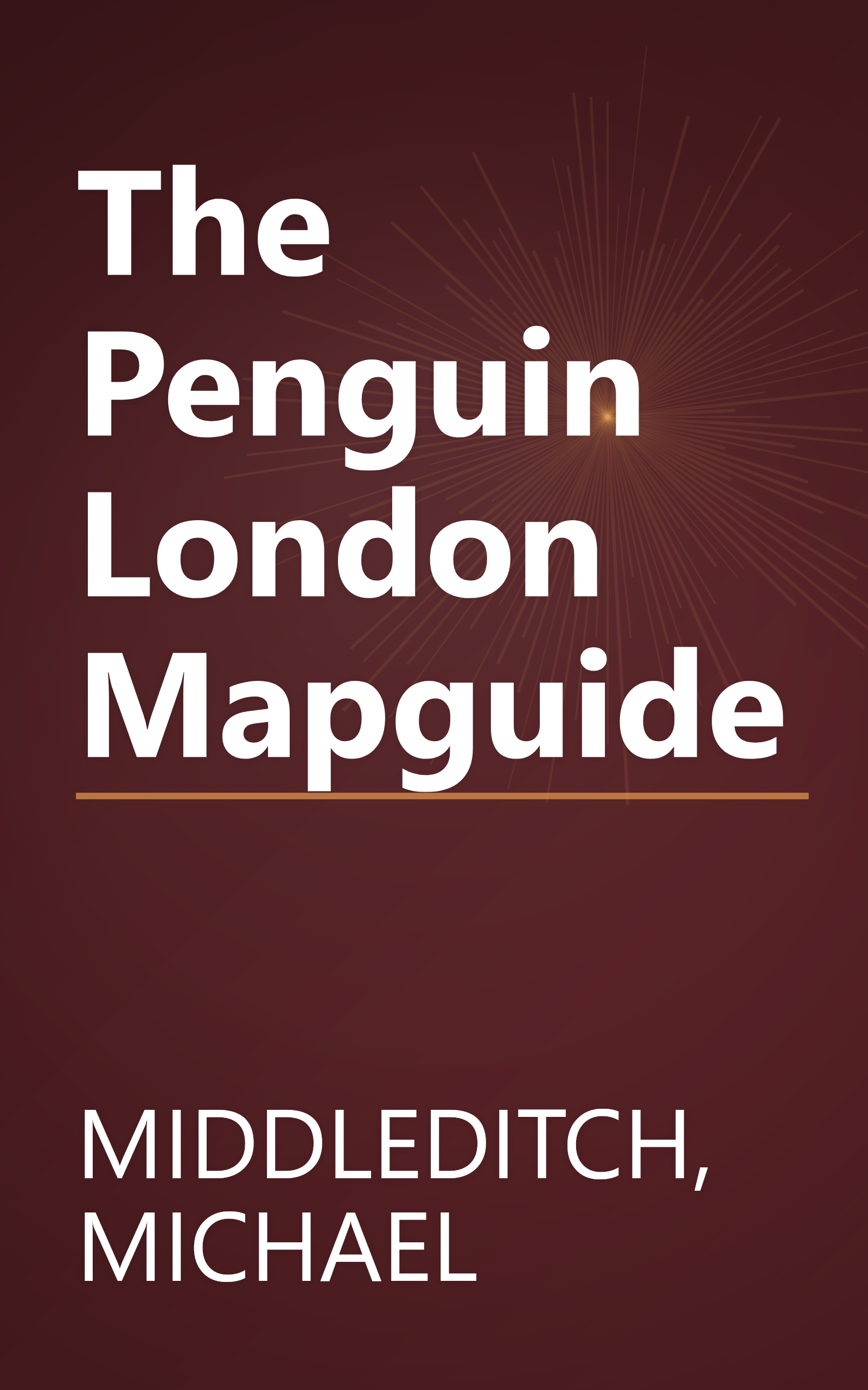 The Penguin London Mapguide book cover