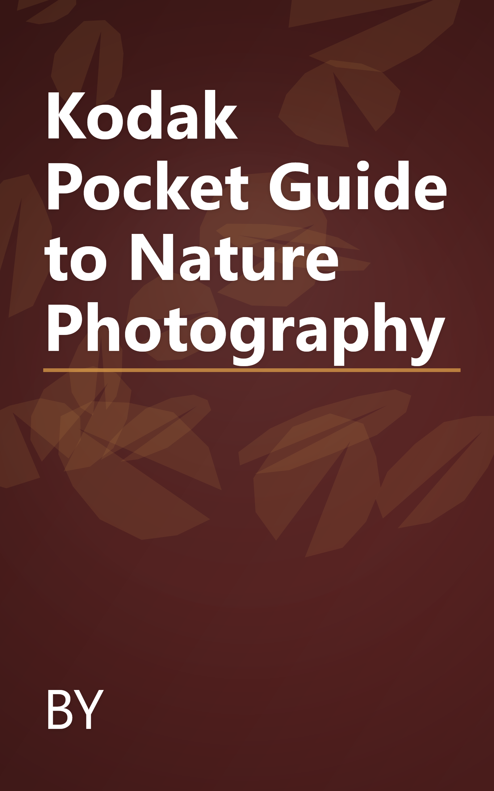 Kodak Pocket Guide to Nature Photography book cover