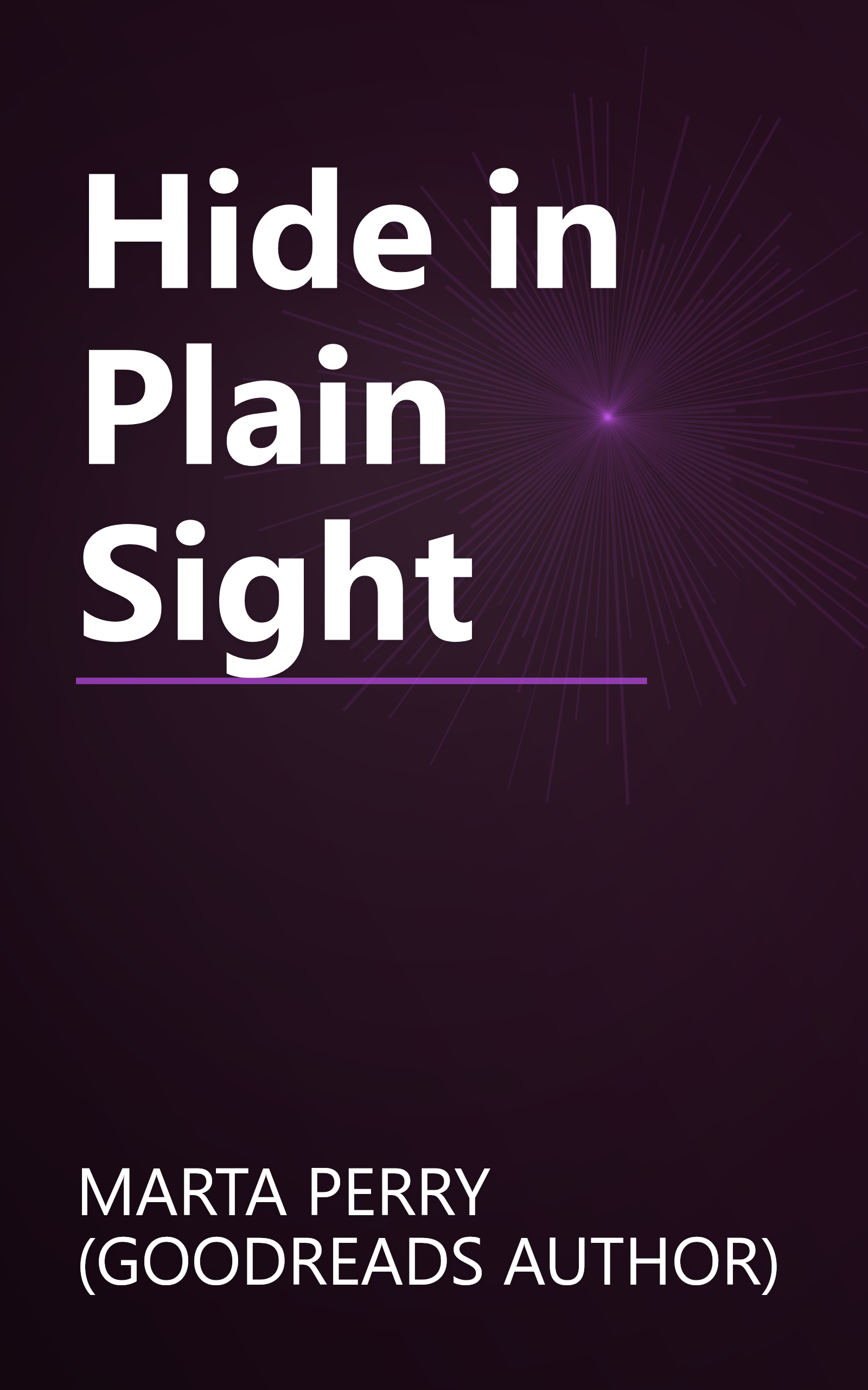 Hide in Plain Sight book cover