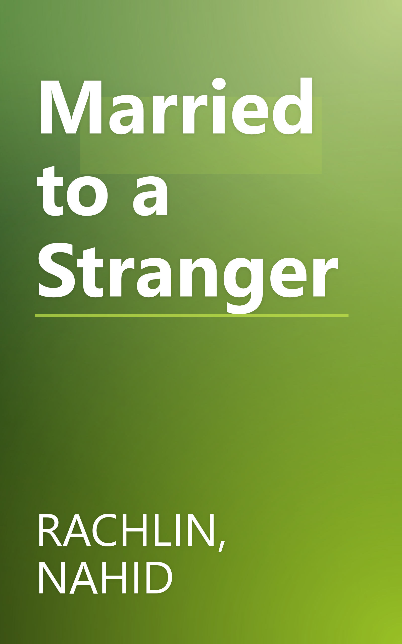 Married to a Stranger book cover
