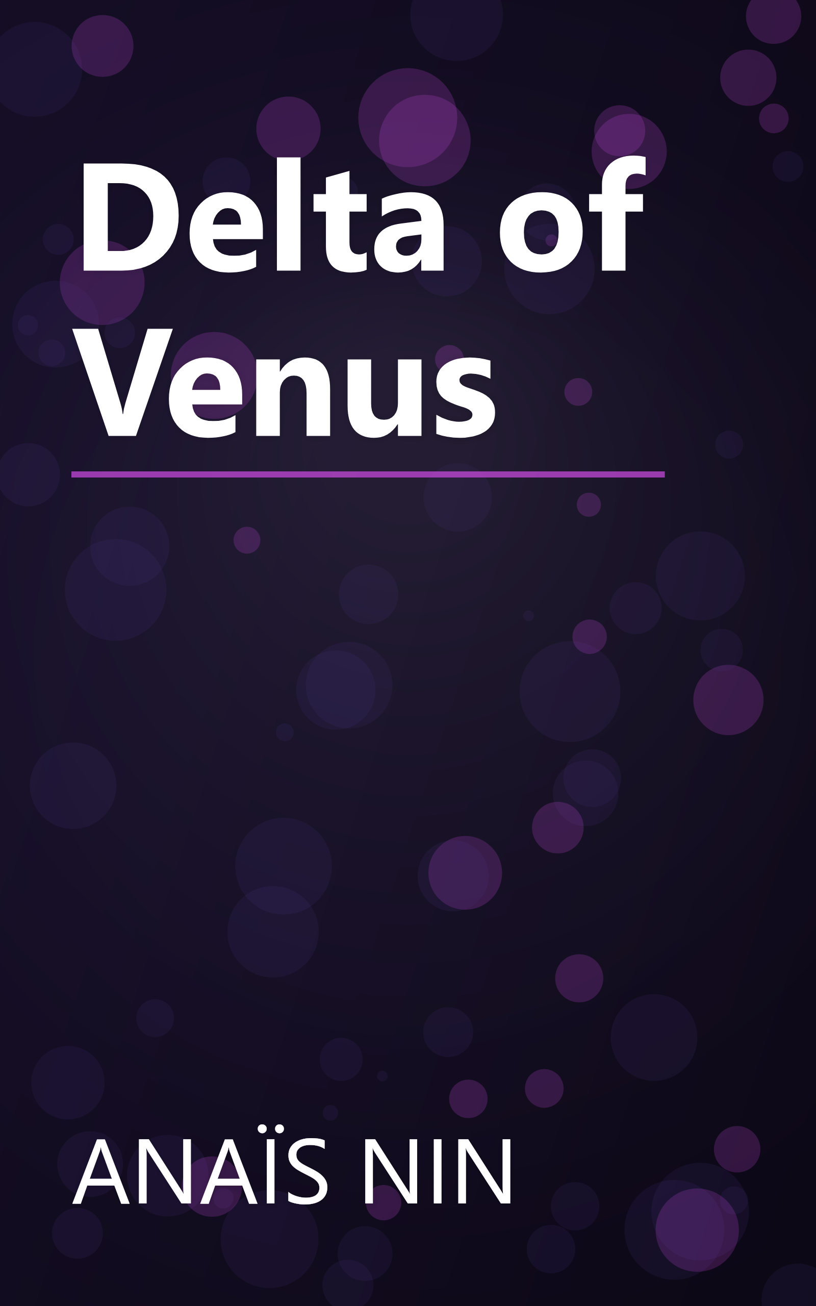 Delta of Venus book cover
