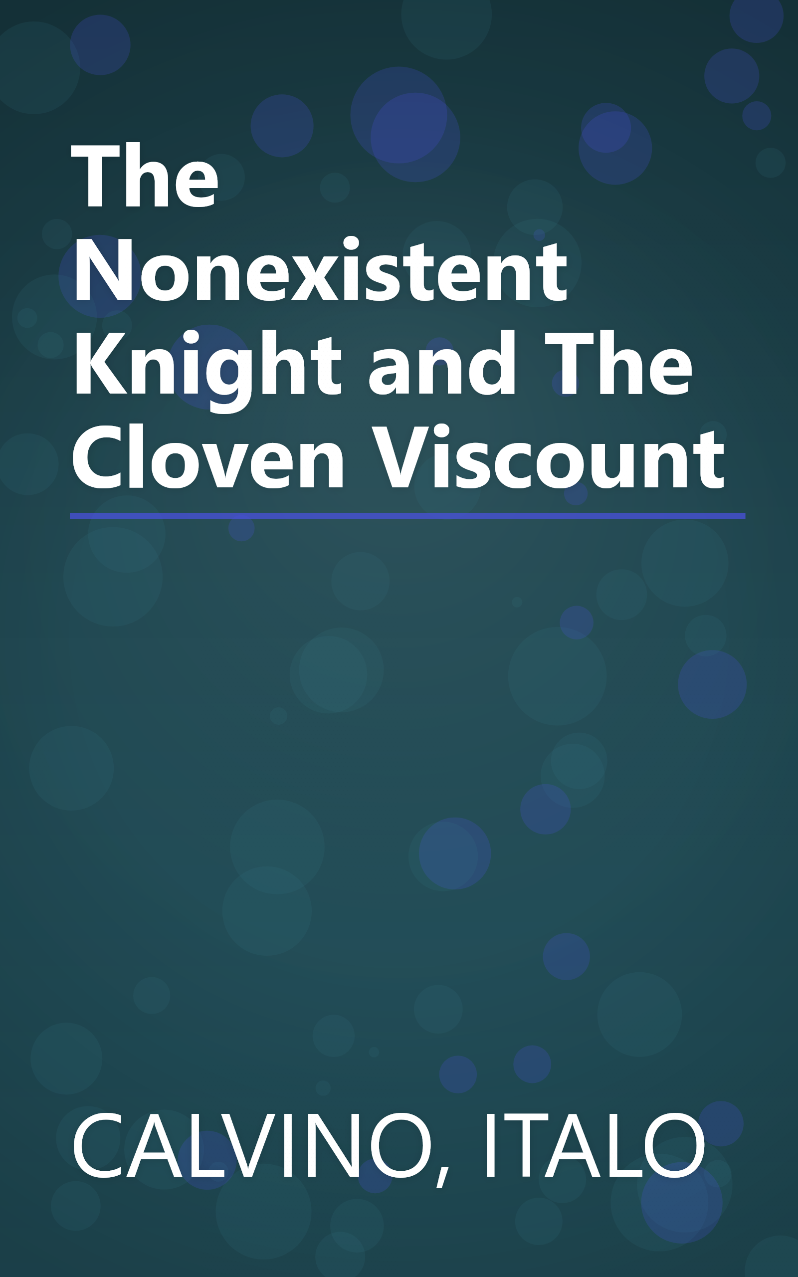 The Nonexistent Knight and The Cloven Viscount book cover