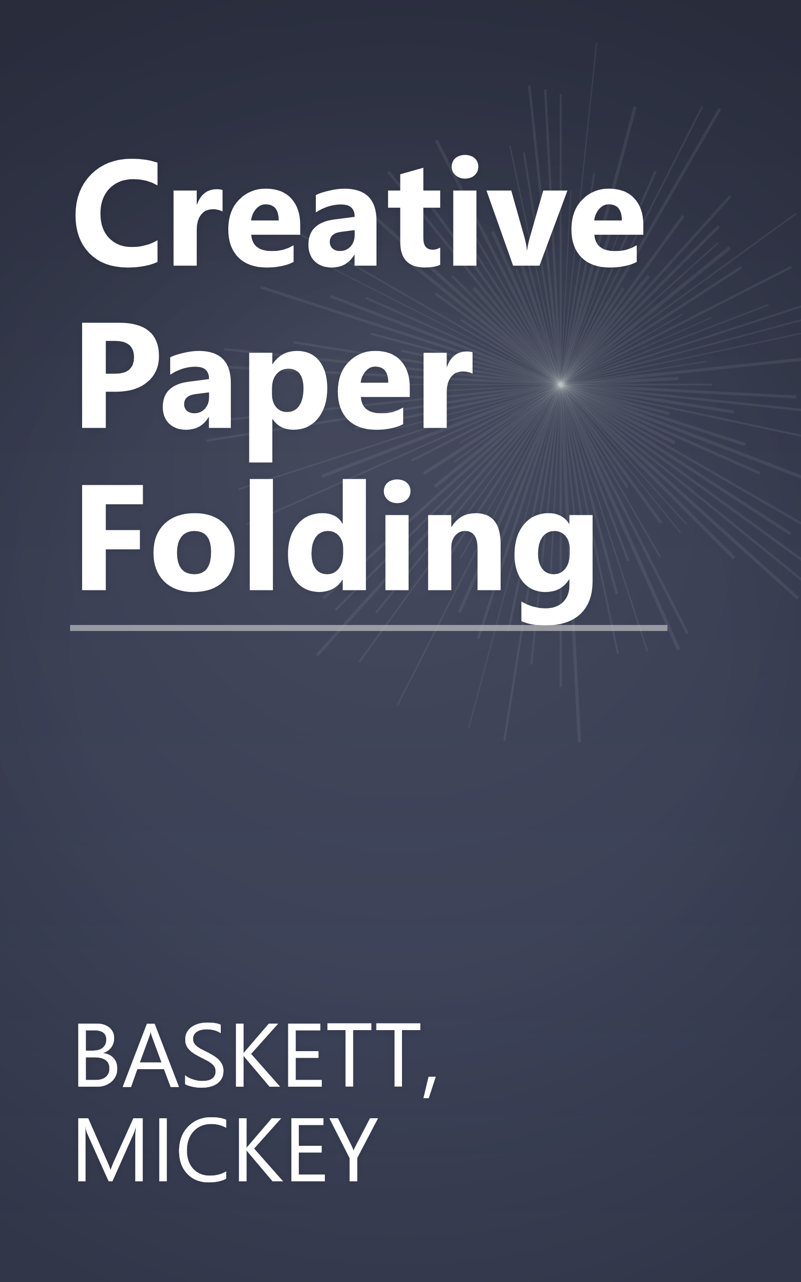 Creative Paper Folding book cover