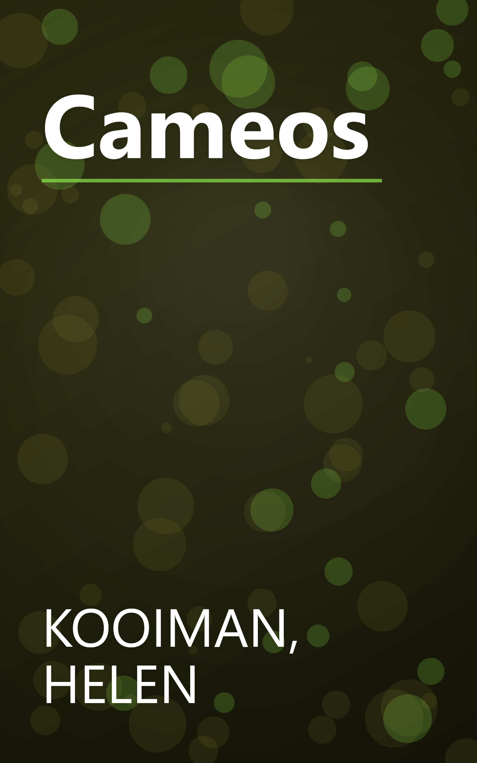 Cameos book cover