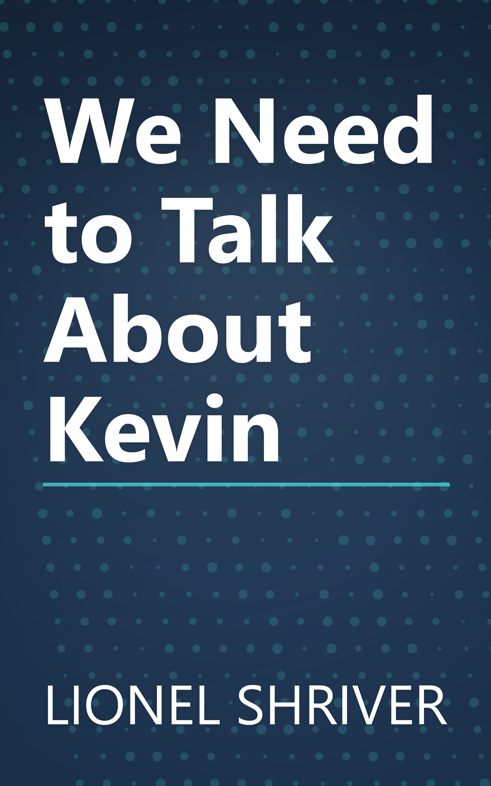 We Need to Talk About Kevin book cover
