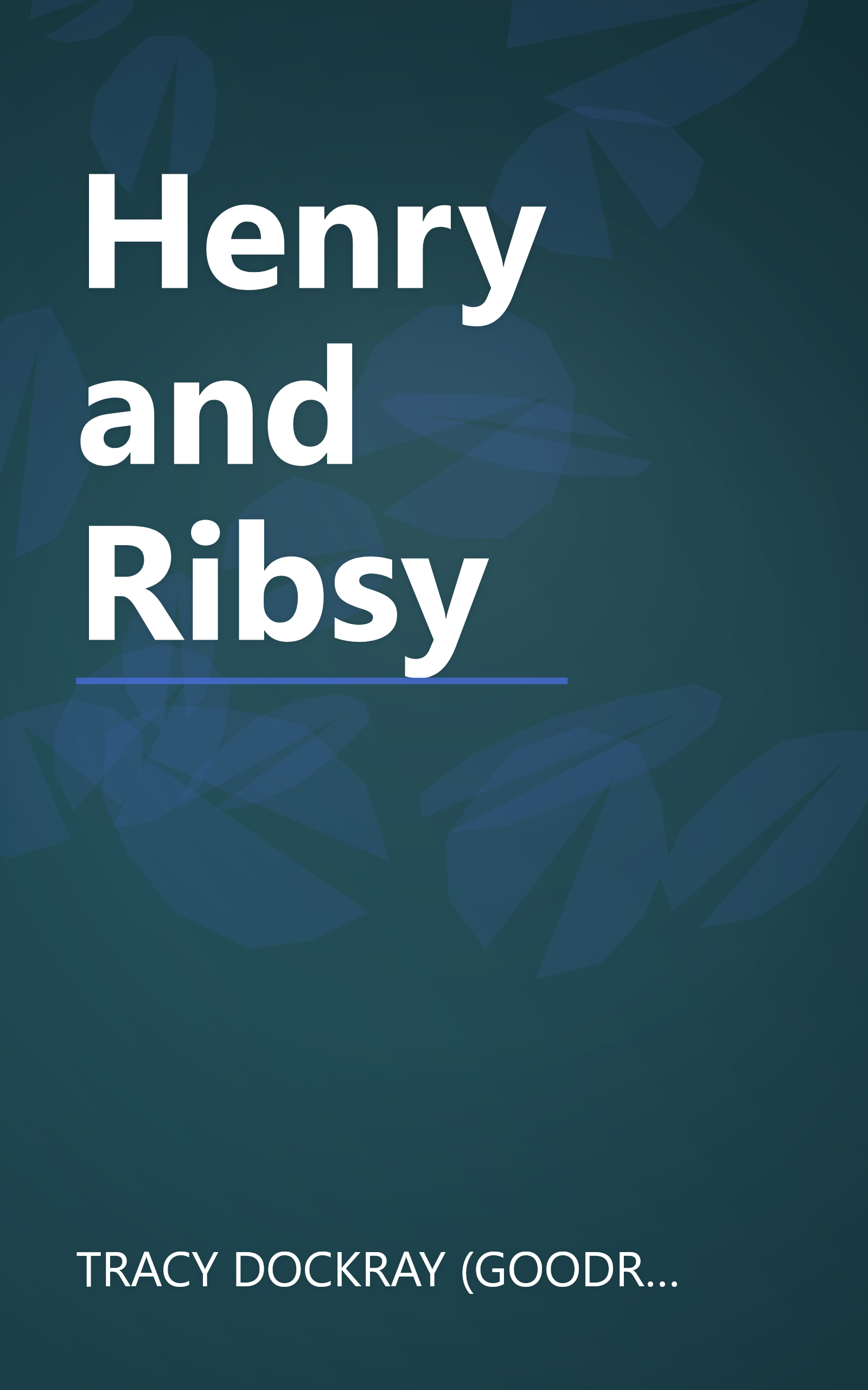 Henry and Ribsy book cover