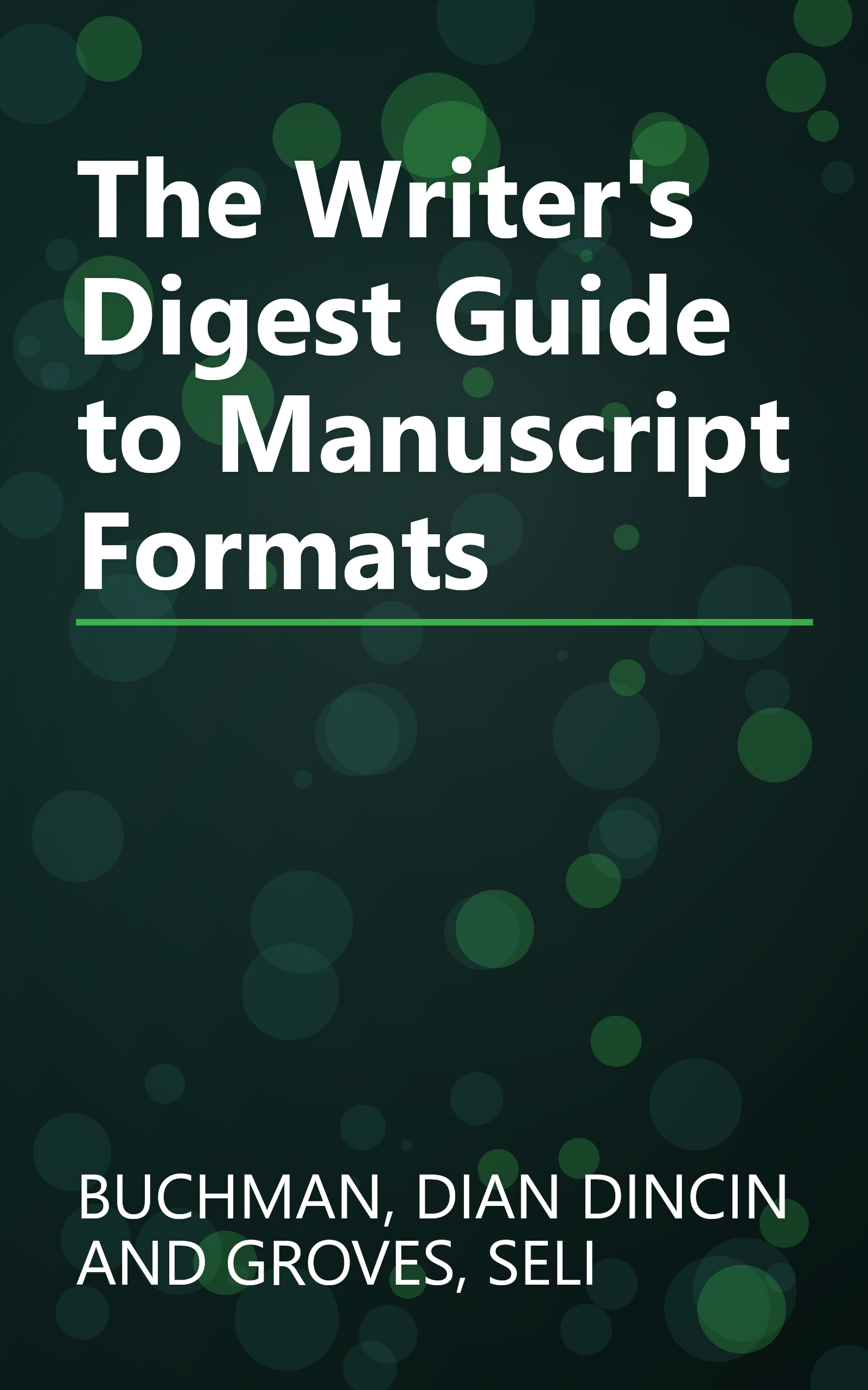 The Writer's Digest Guide to Manuscript Formats book cover