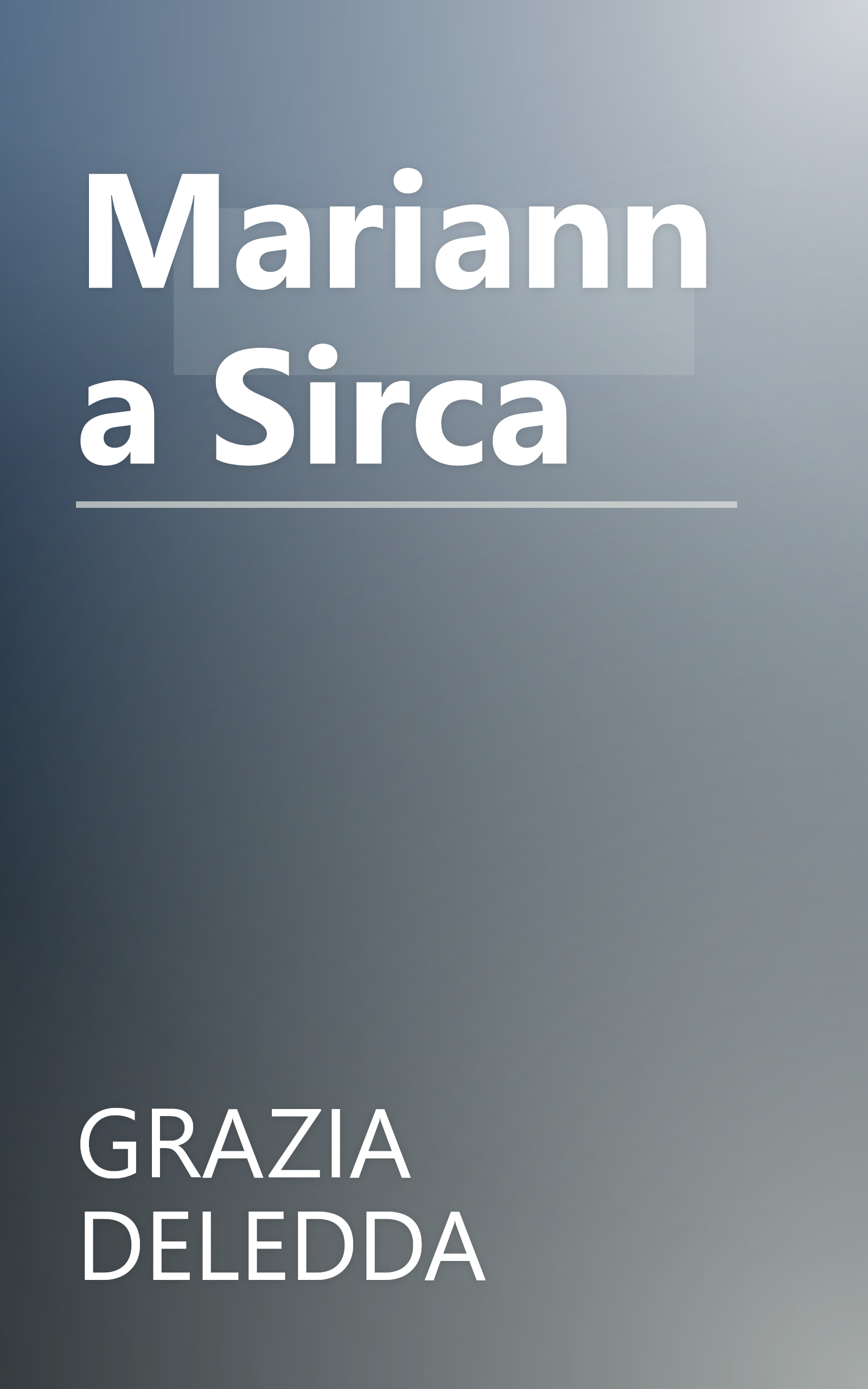 Marianna Sirca book cover