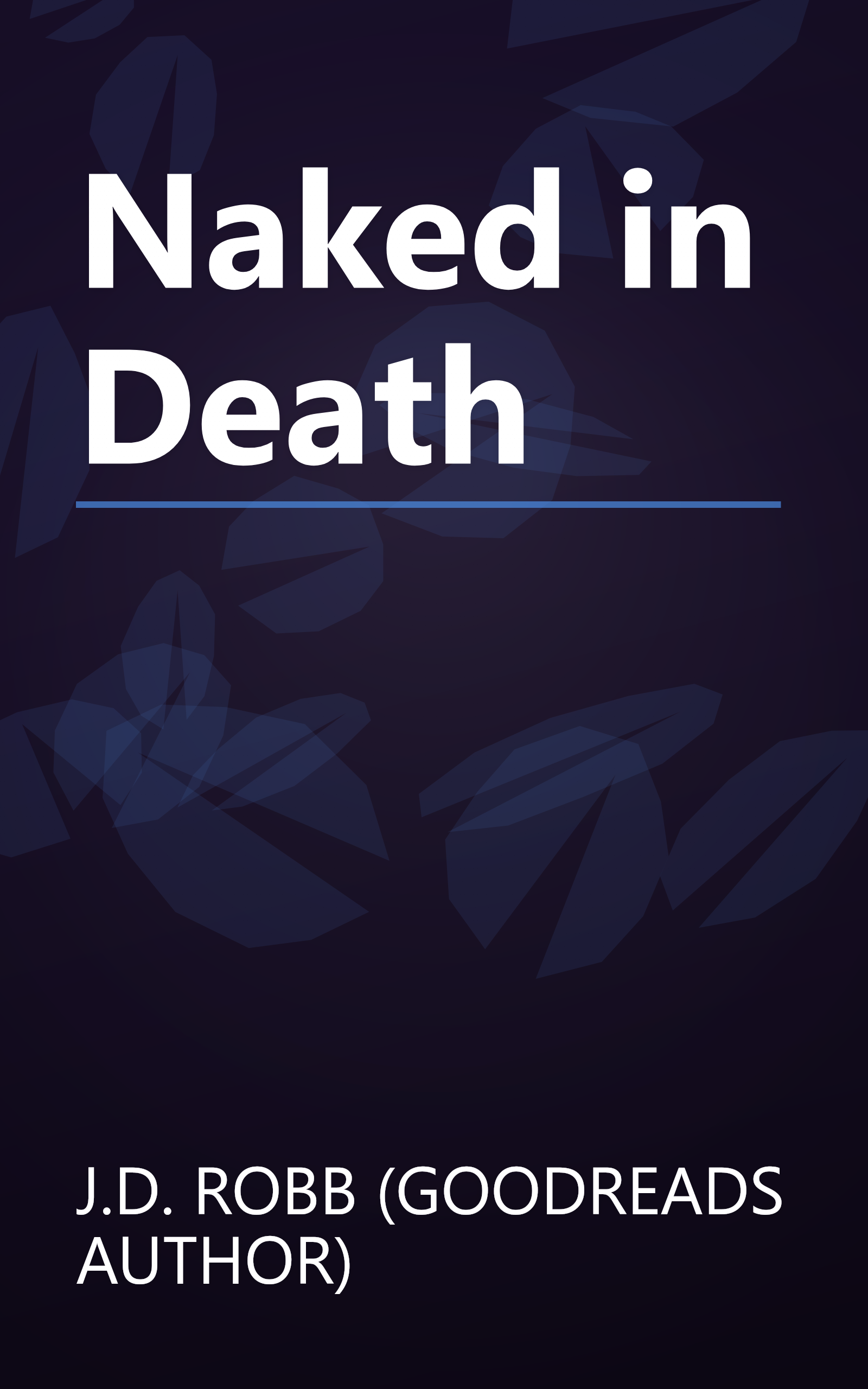 Naked in Death book cover