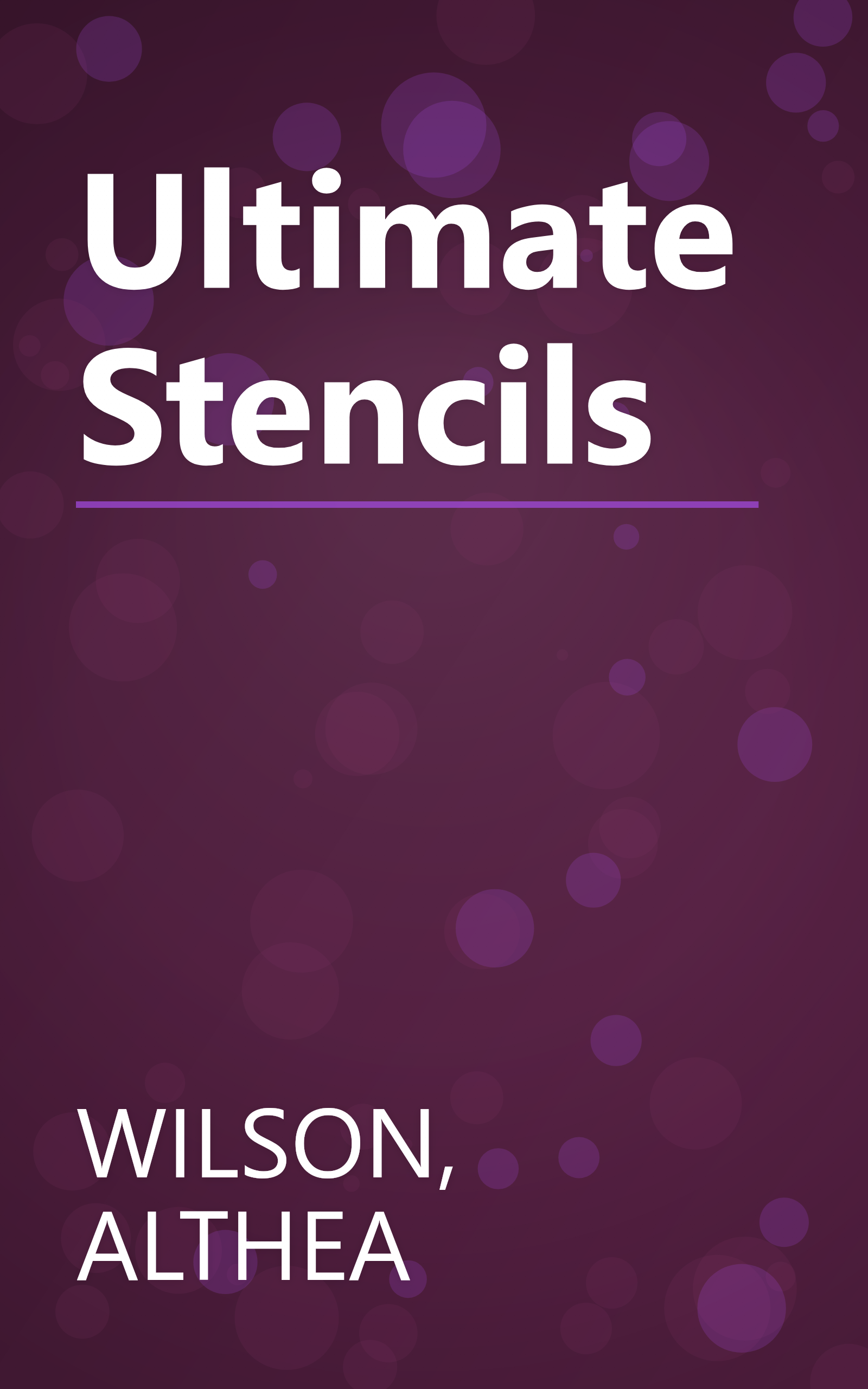 Ultimate Stencils book cover