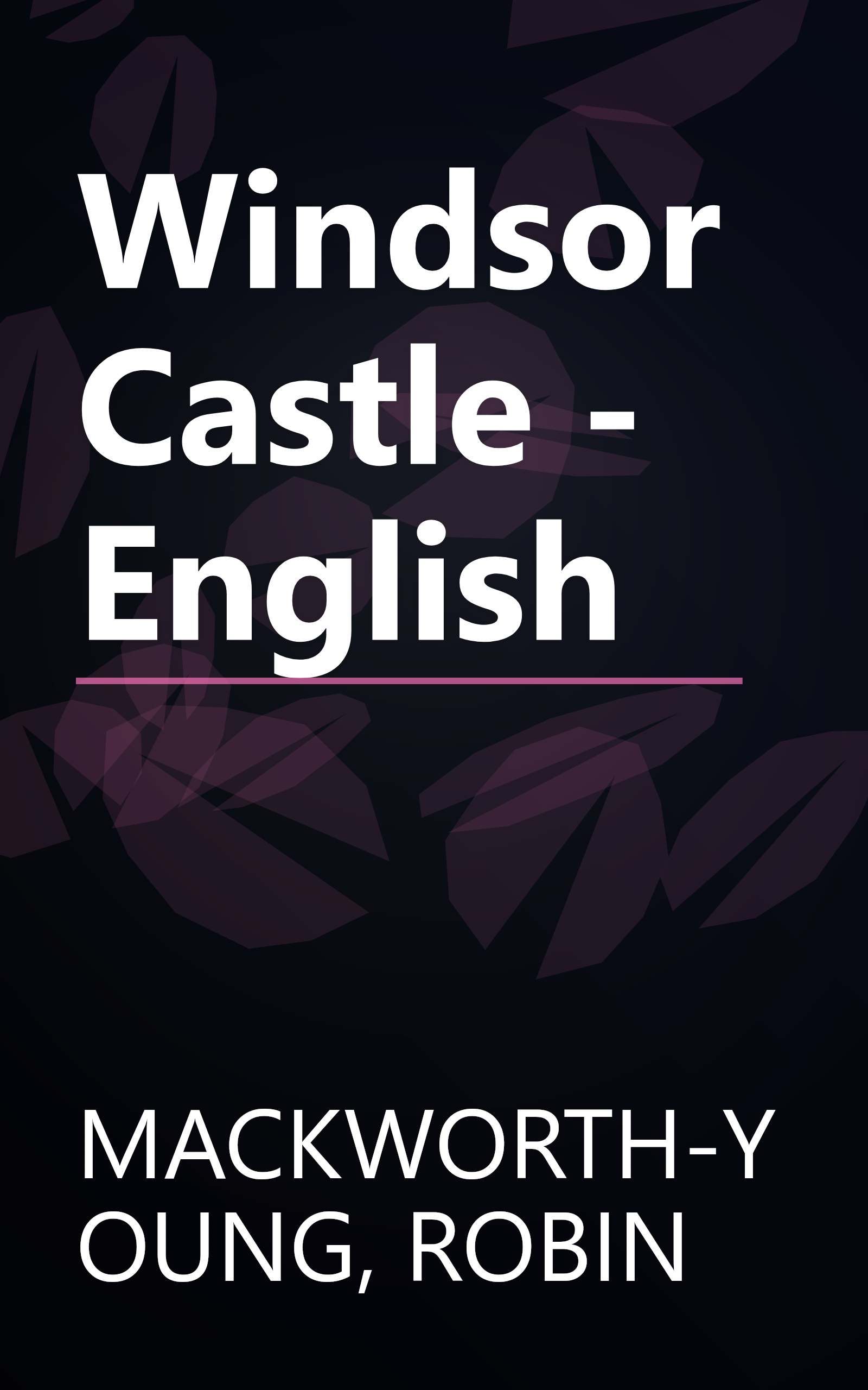 Windsor Castle - English book cover