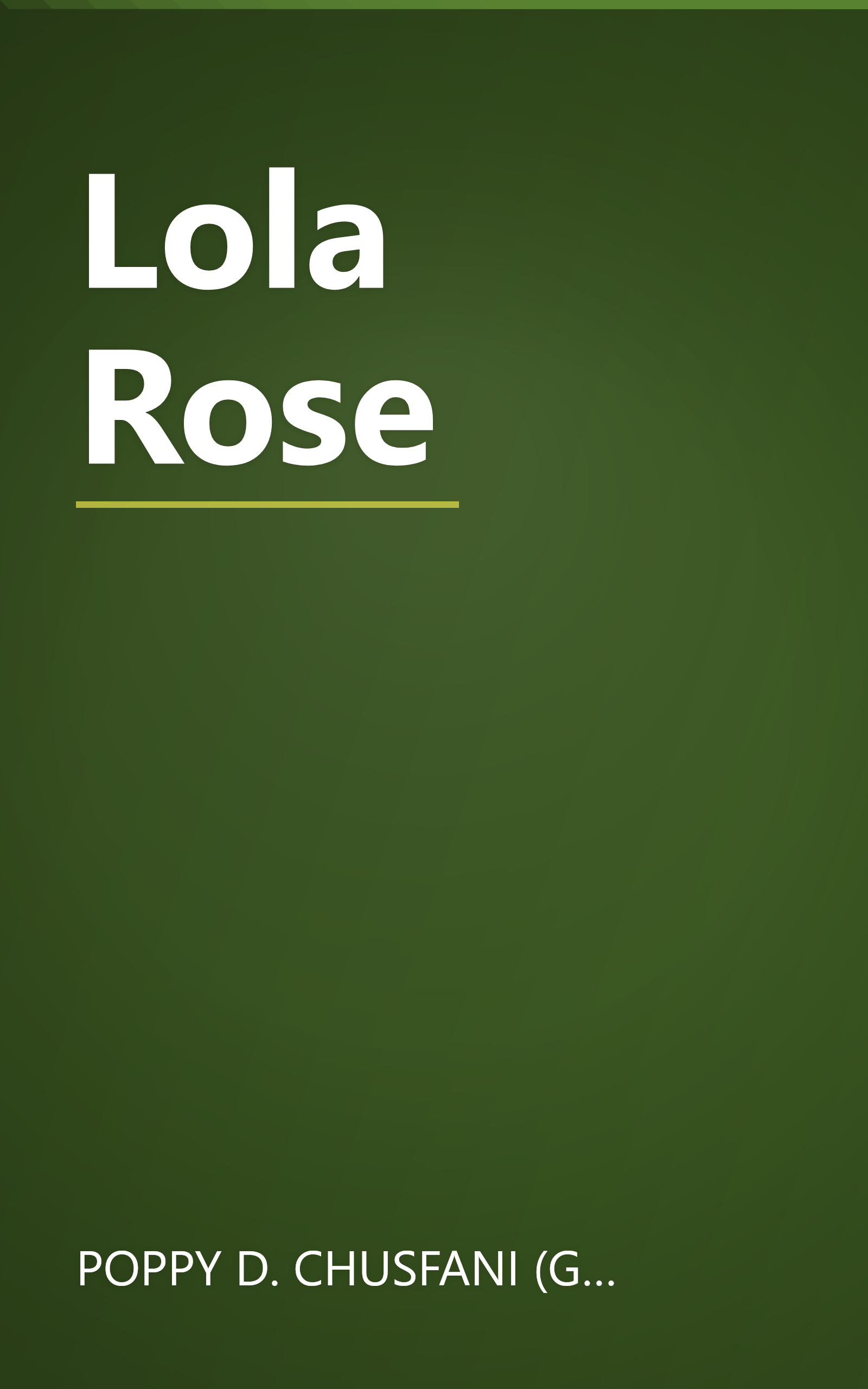 Lola Rose book cover