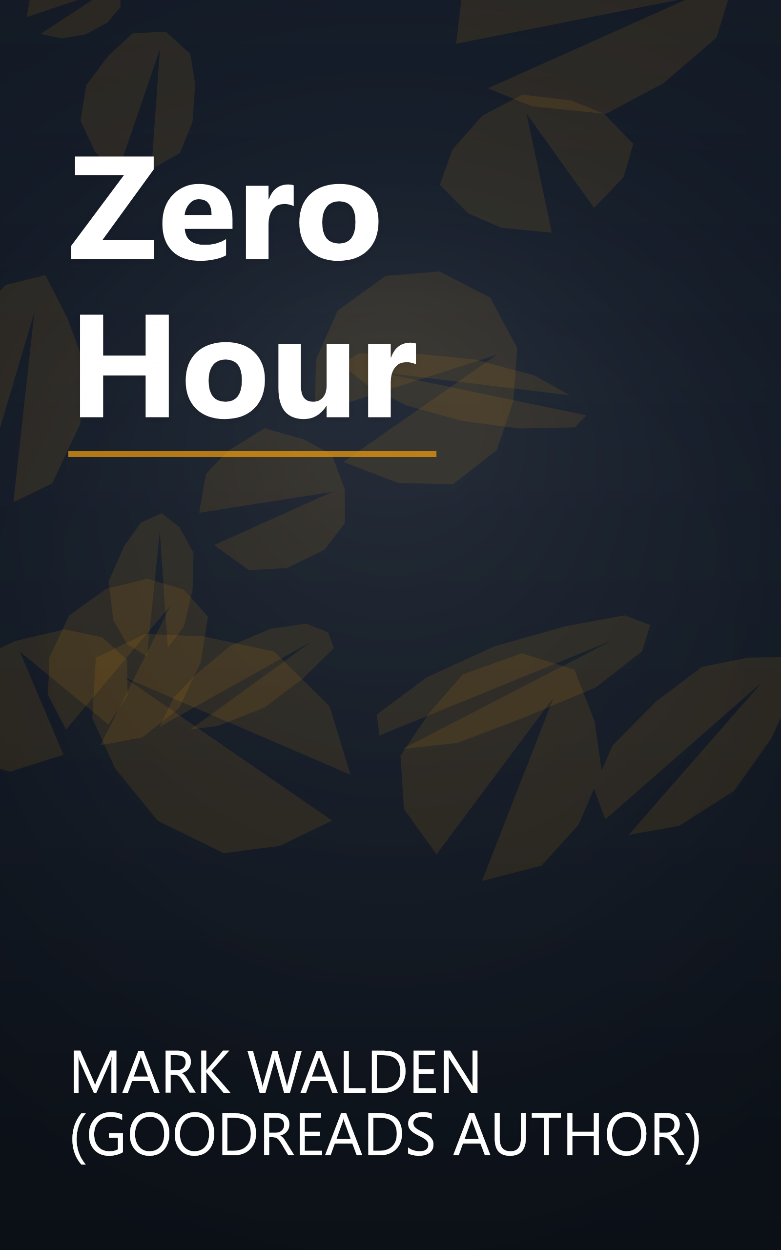 Zero Hour book cover