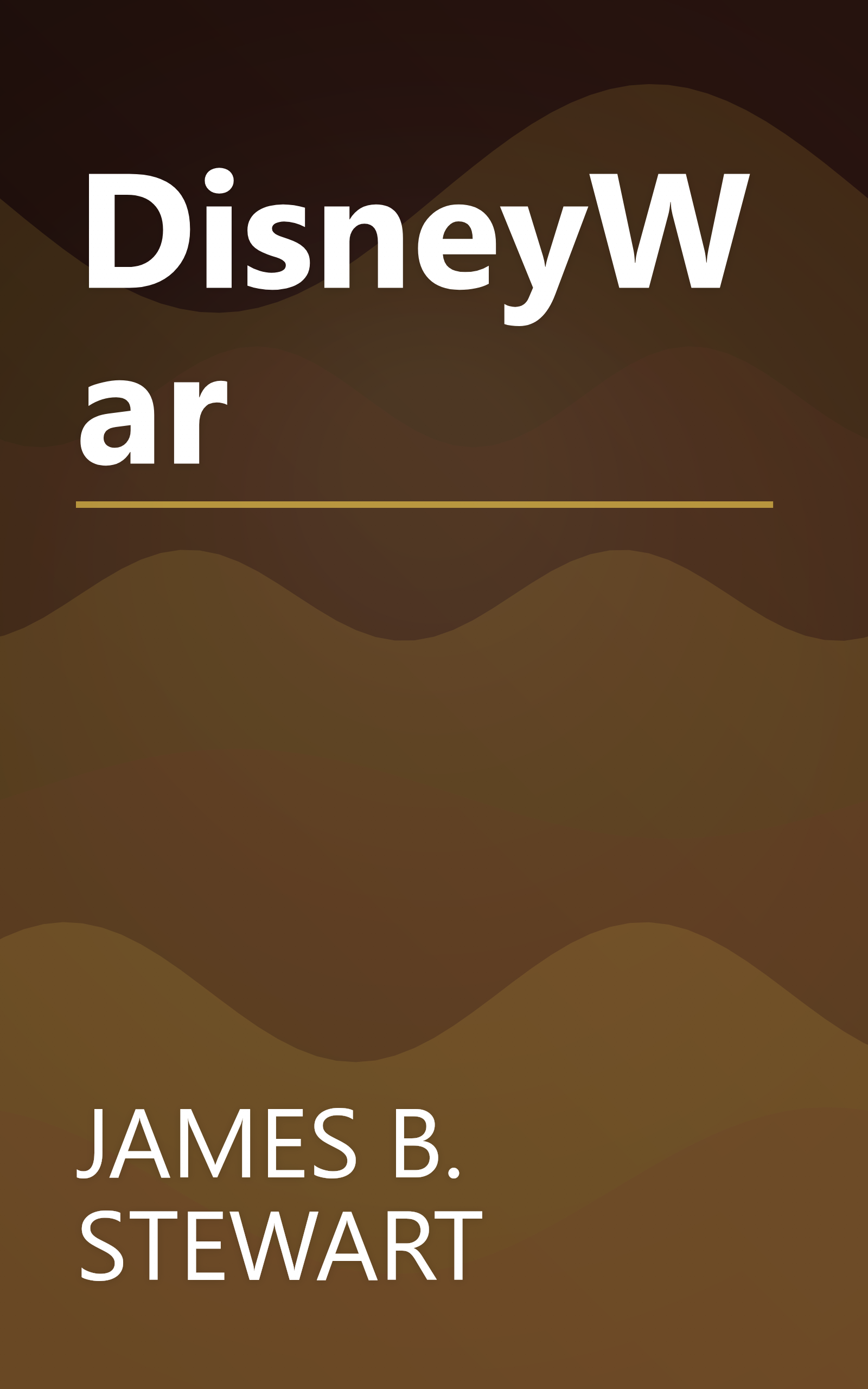 DisneyWar book cover