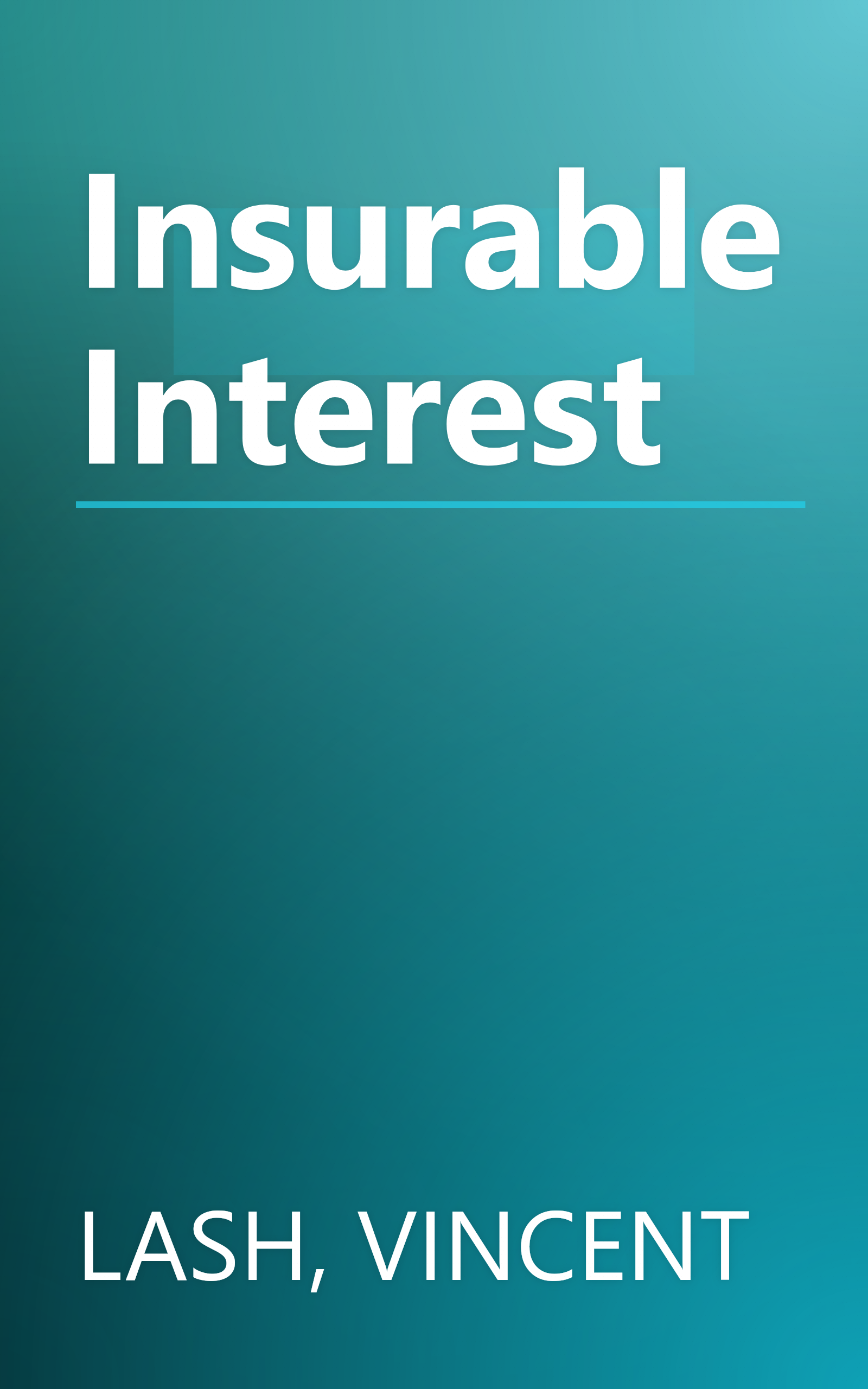 Insurable Interest book cover