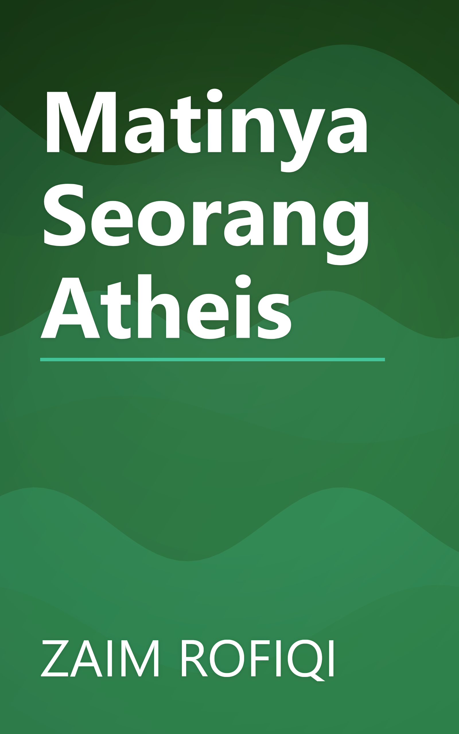 Matinya Seorang Atheis book cover