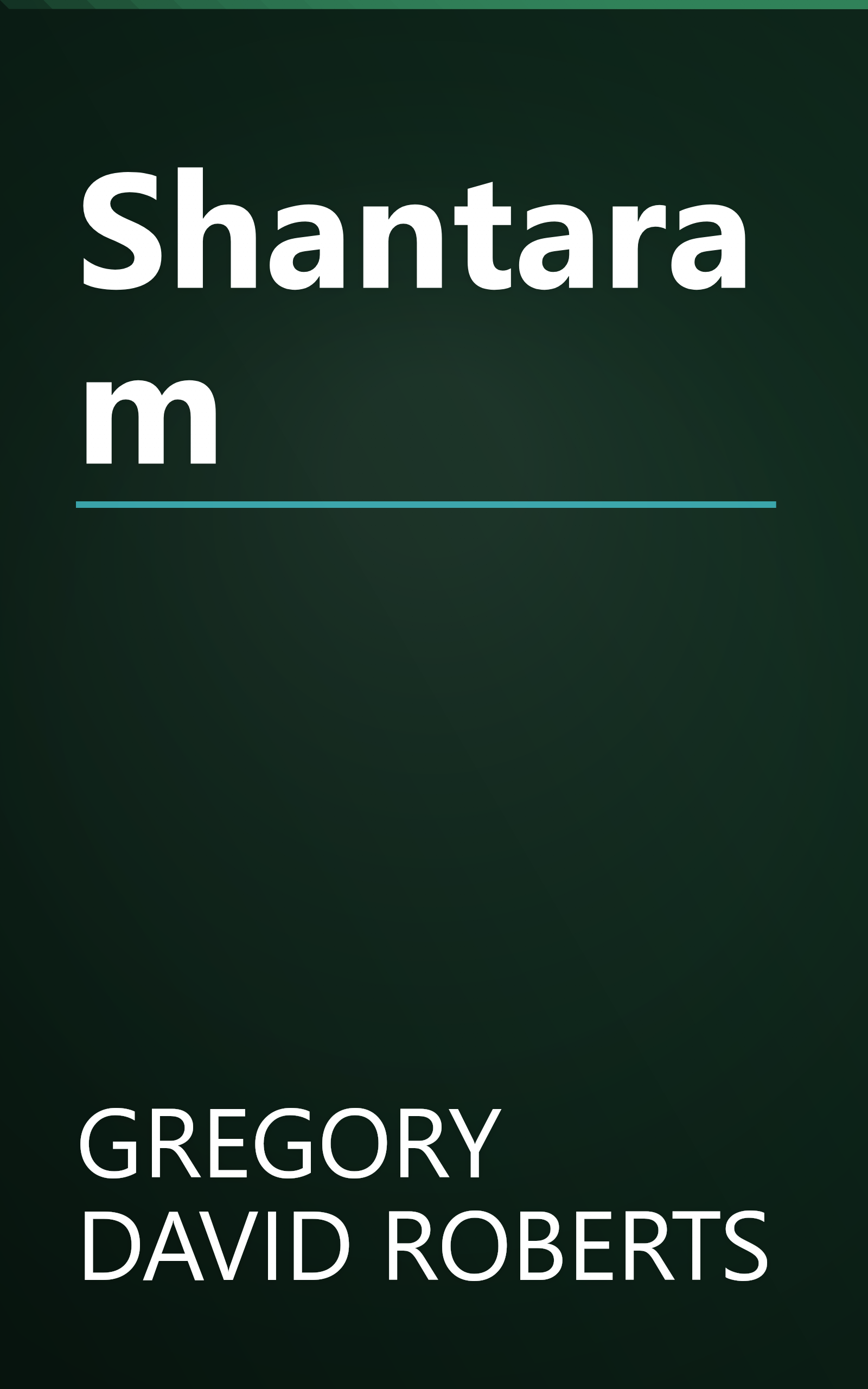 Shantaram book cover