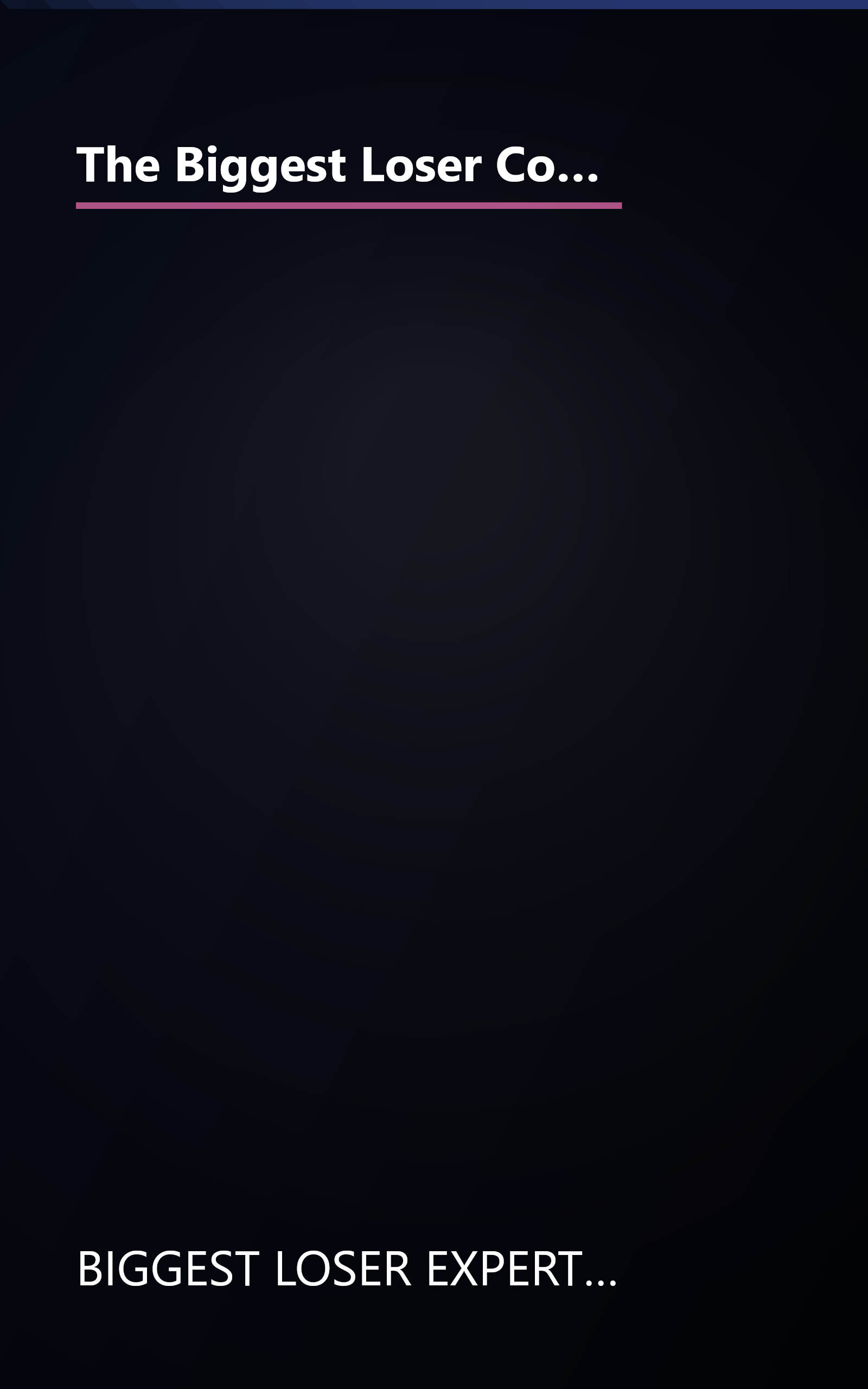 The Biggest Loser Complete Calorie Counter: The Quick and Easy Guide to Thousands of Foods from Grocery Stores and Popular Restaurants book cover