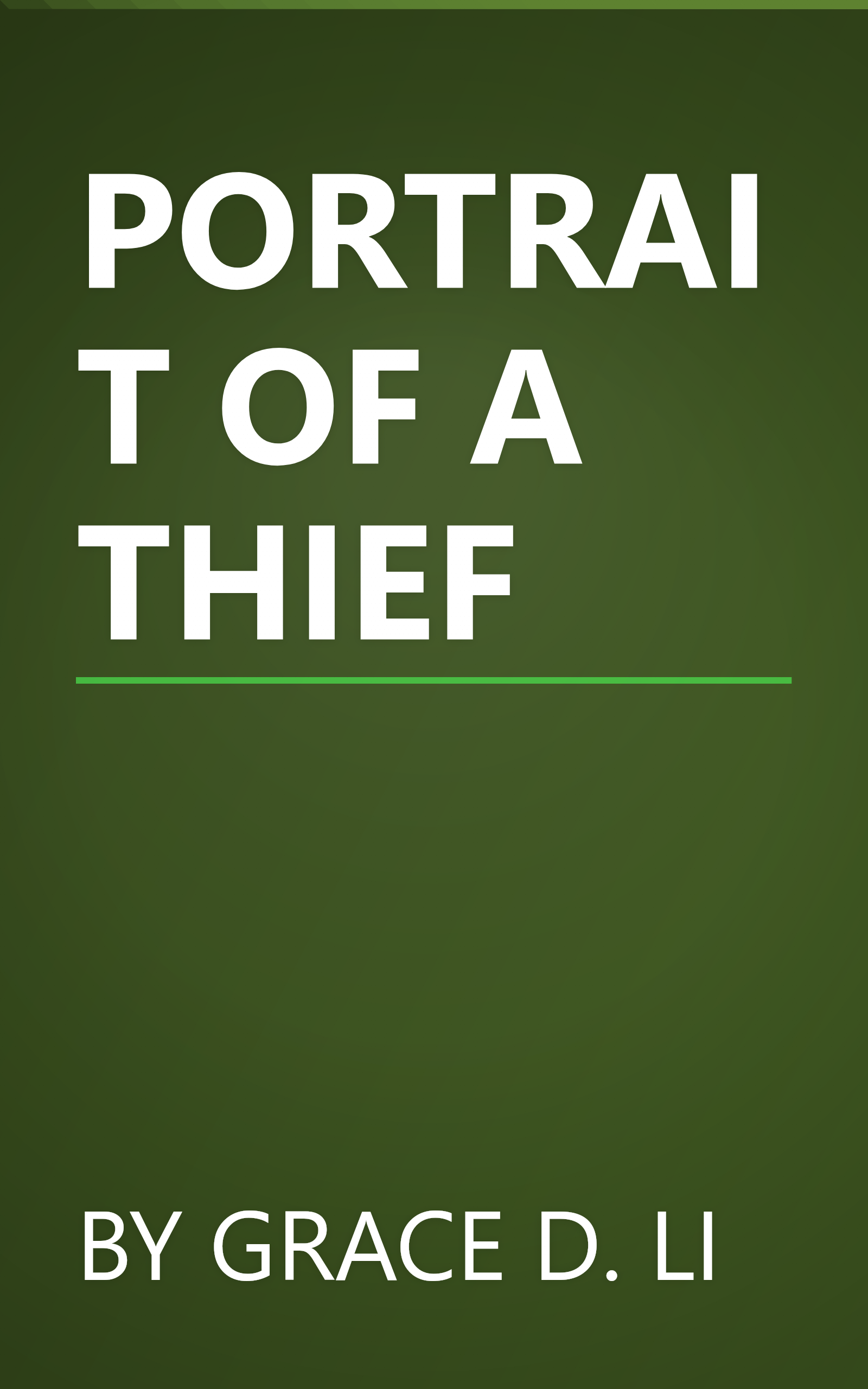 PORTRAIT OF A THIEF book cover