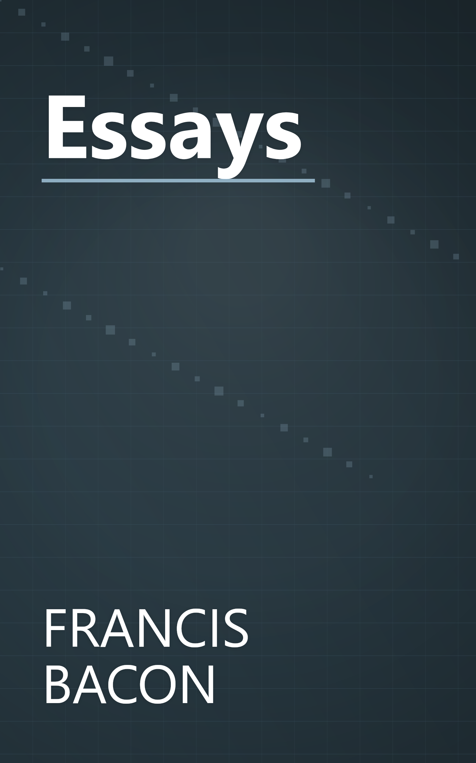 Essays book cover