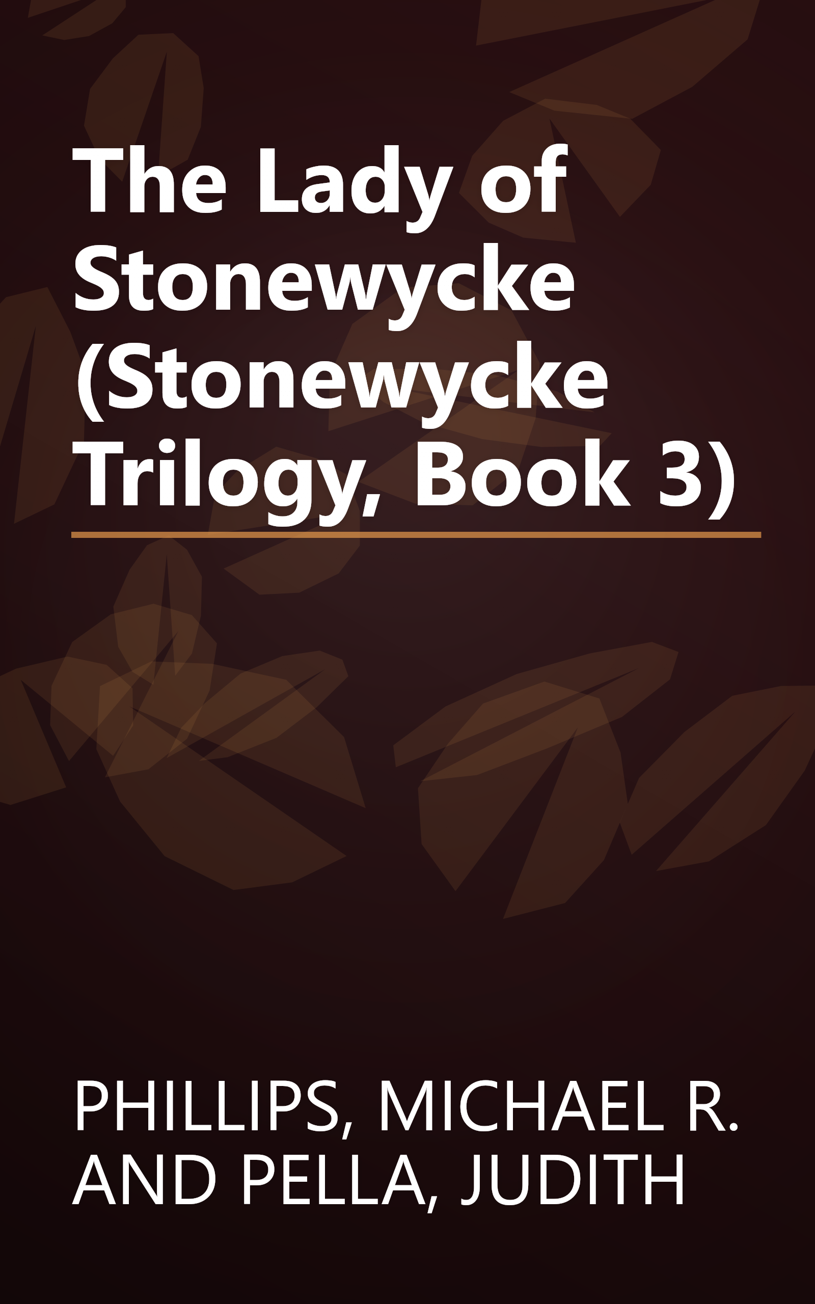 The Lady of Stonewycke (Stonewycke Trilogy, Book 3) book cover