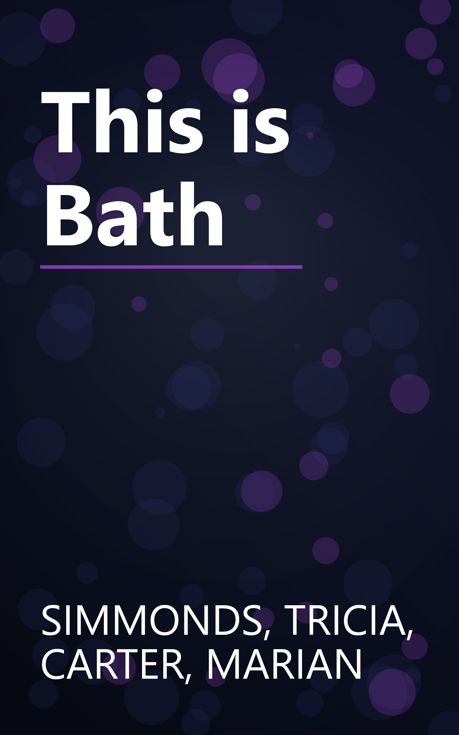 This is Bath book cover