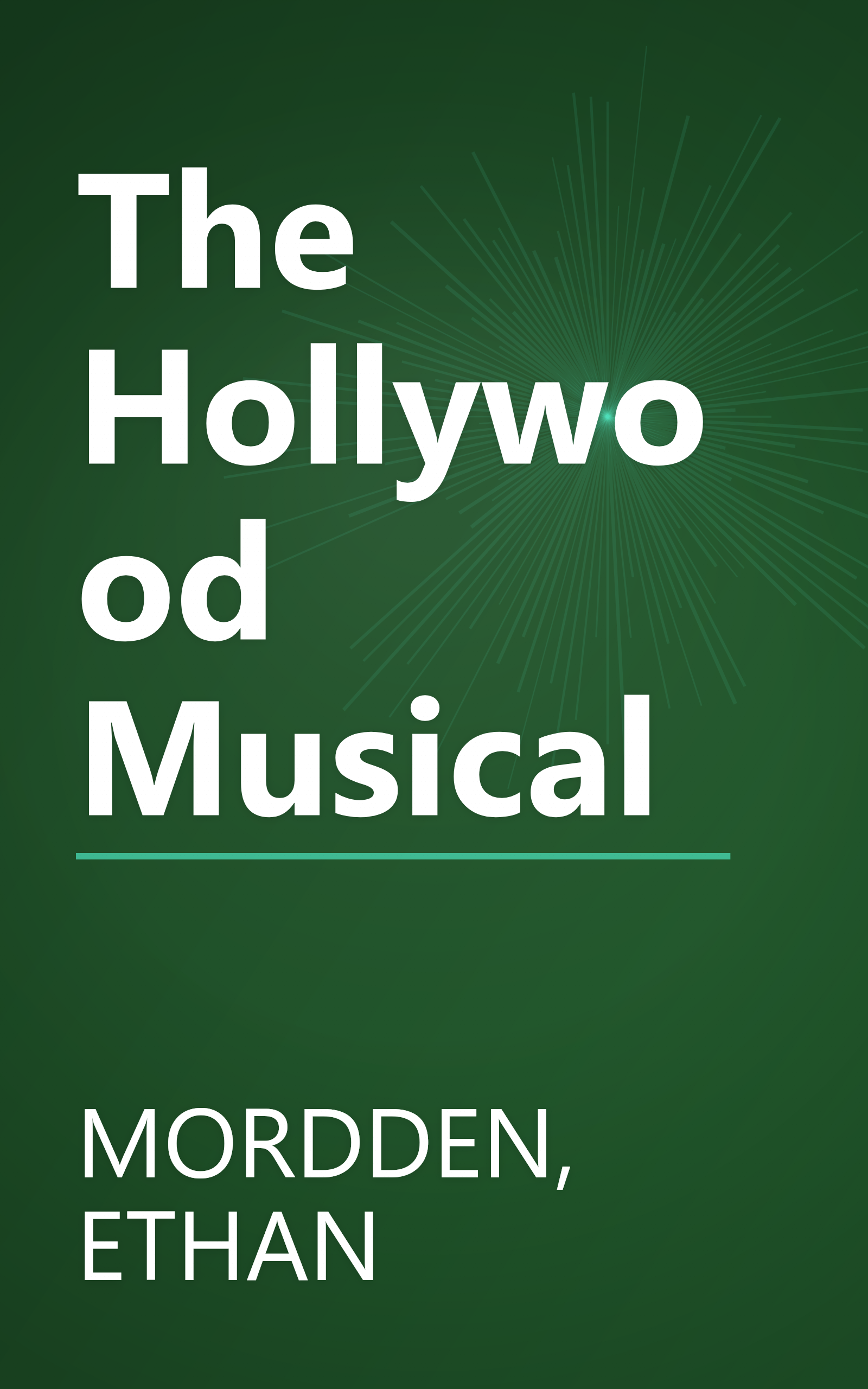 The Hollywood Musical book cover