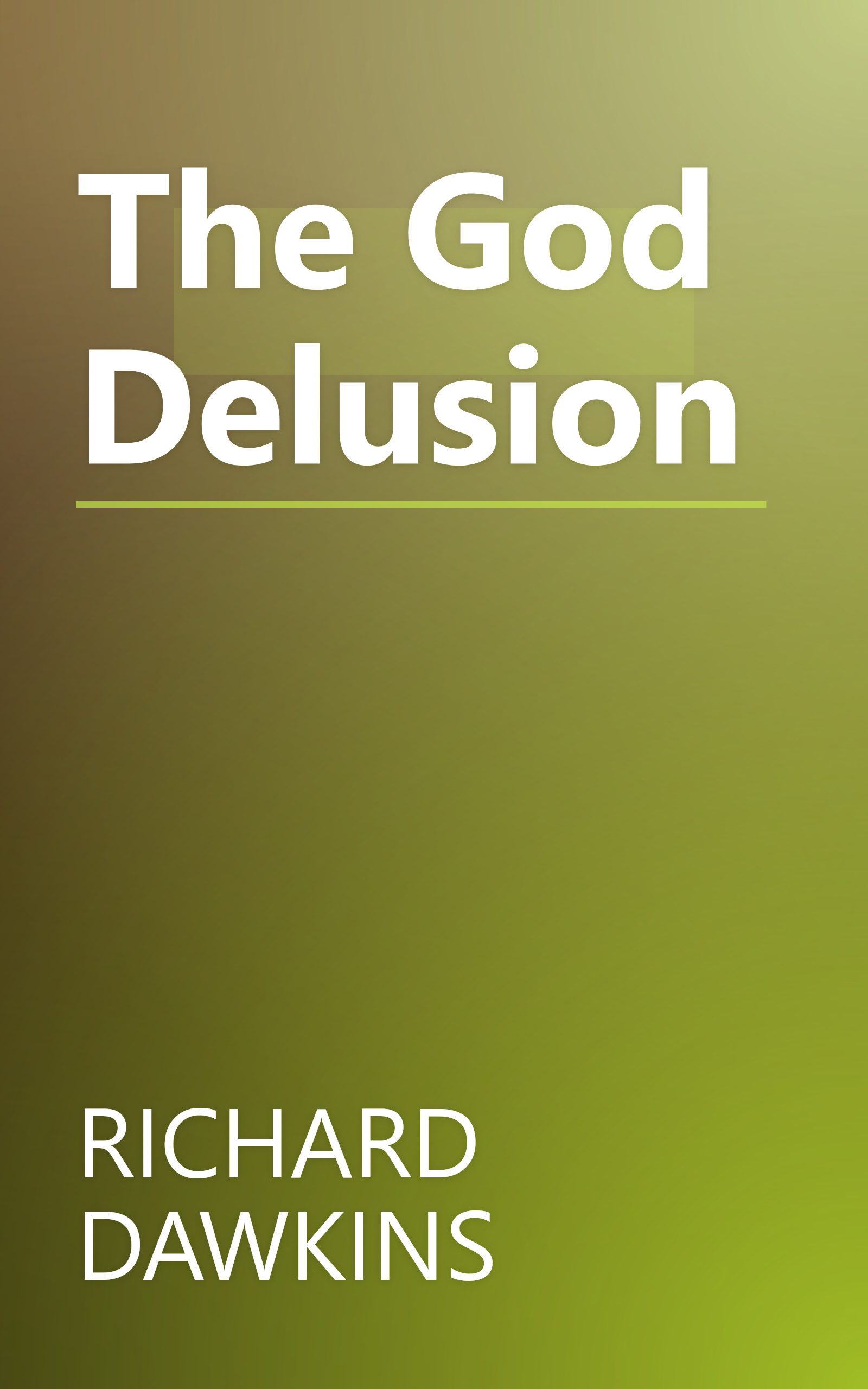 The God Delusion book cover