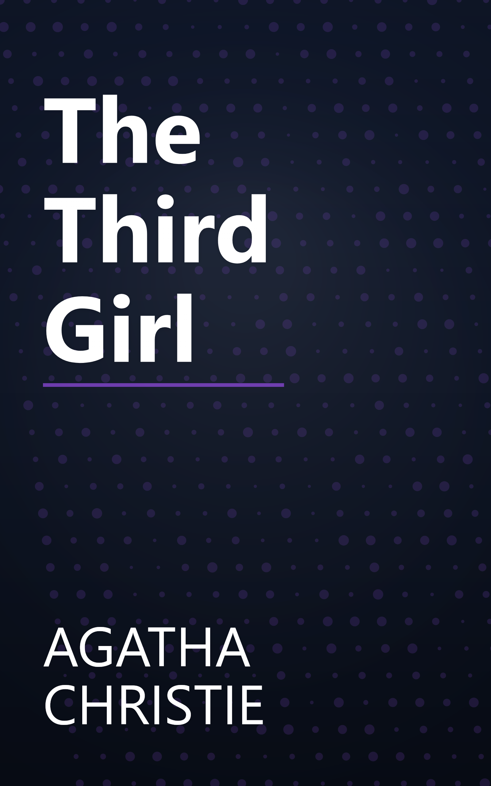 The Third Girl book cover