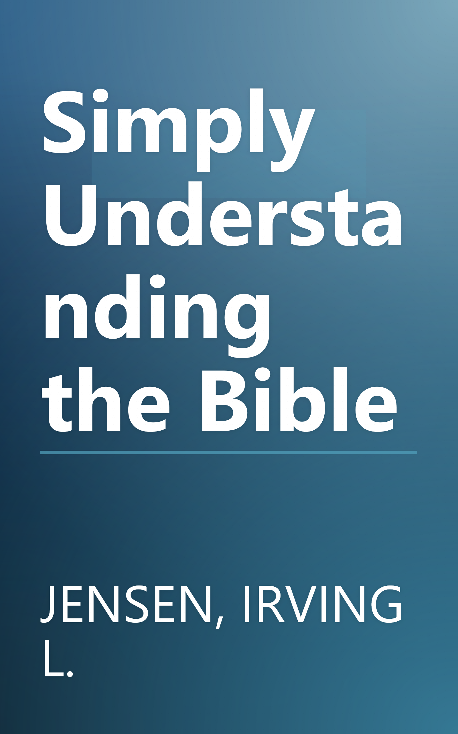 Simply Understanding the Bible book cover