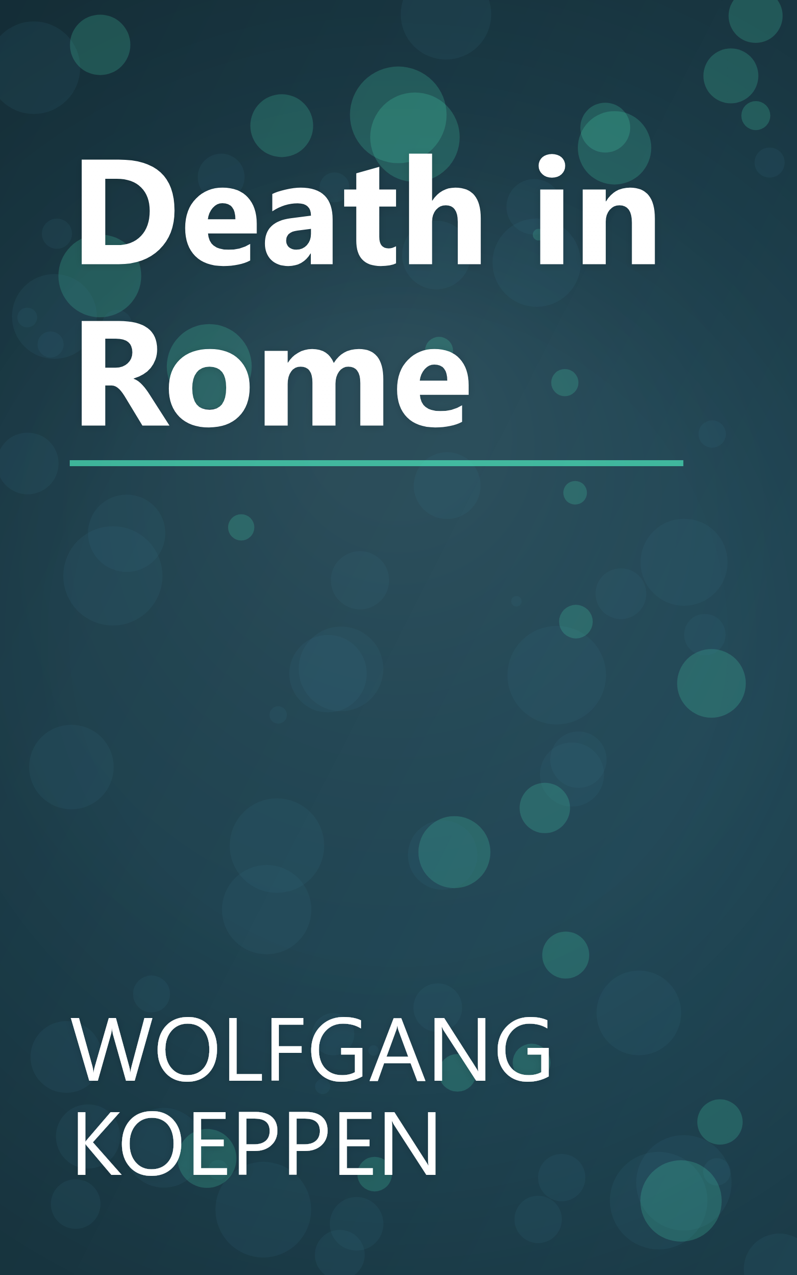 Death in Rome book cover