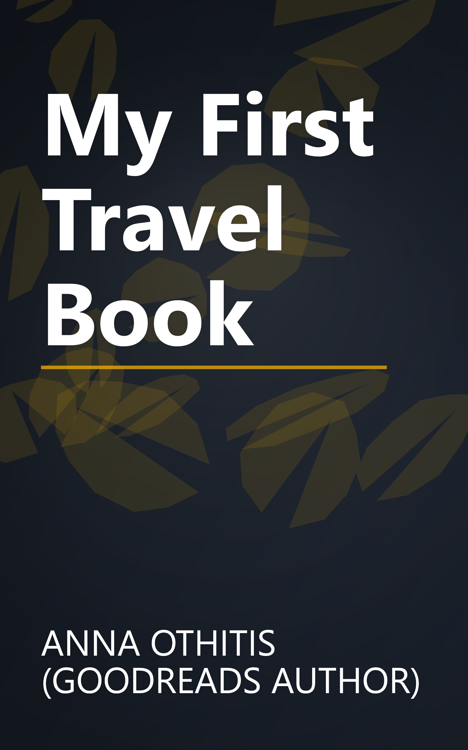 My First Travel Book book cover