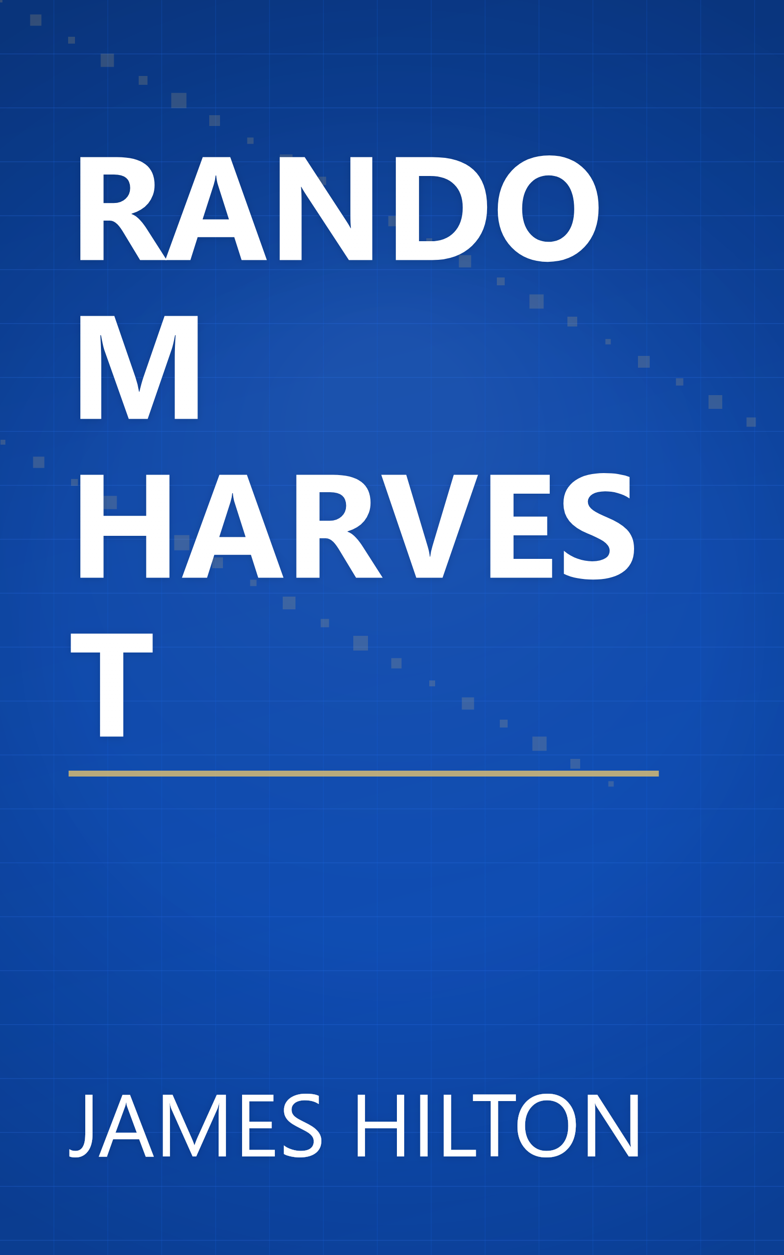 RANDOM HARVEST book cover