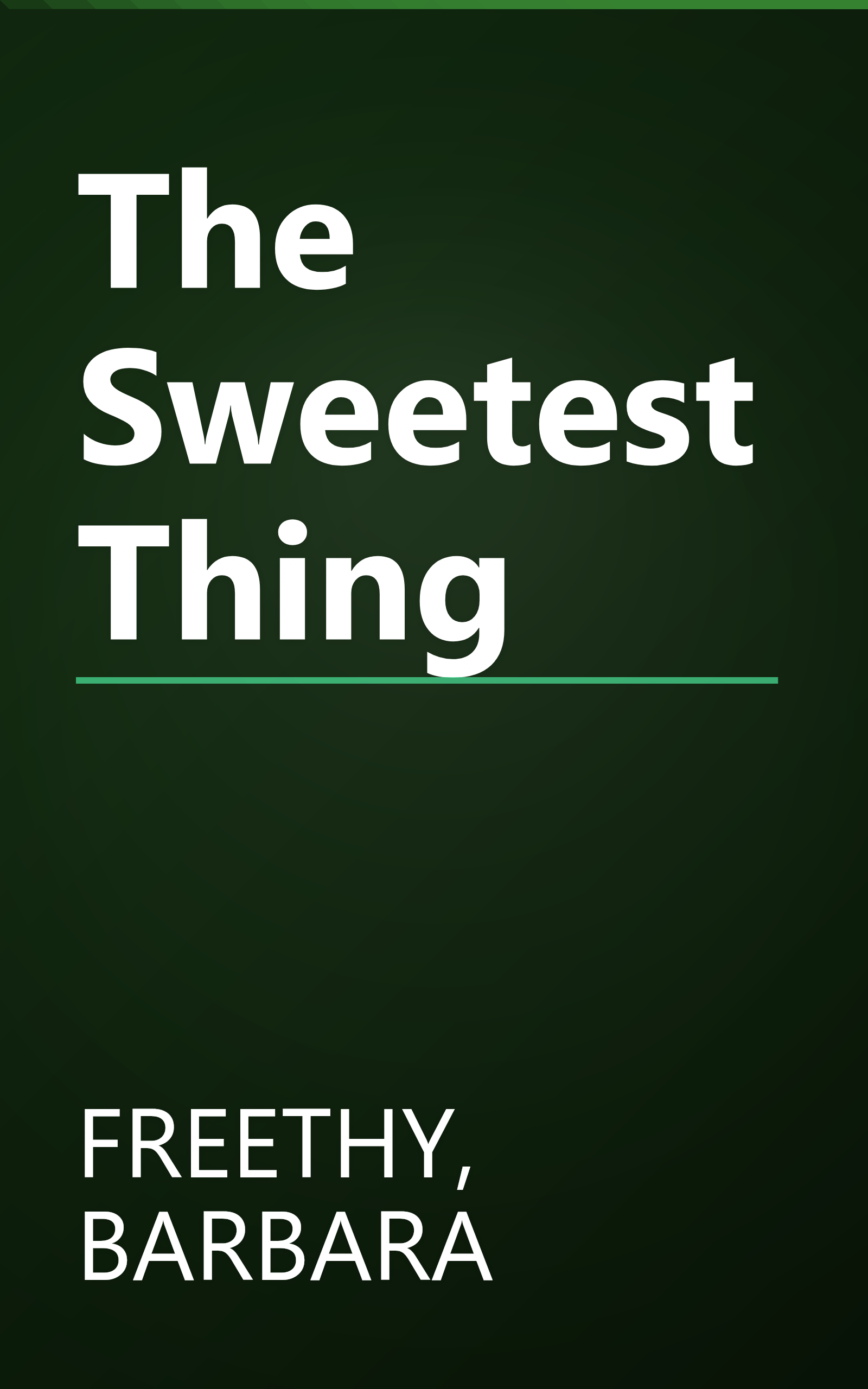 The Sweetest Thing book cover