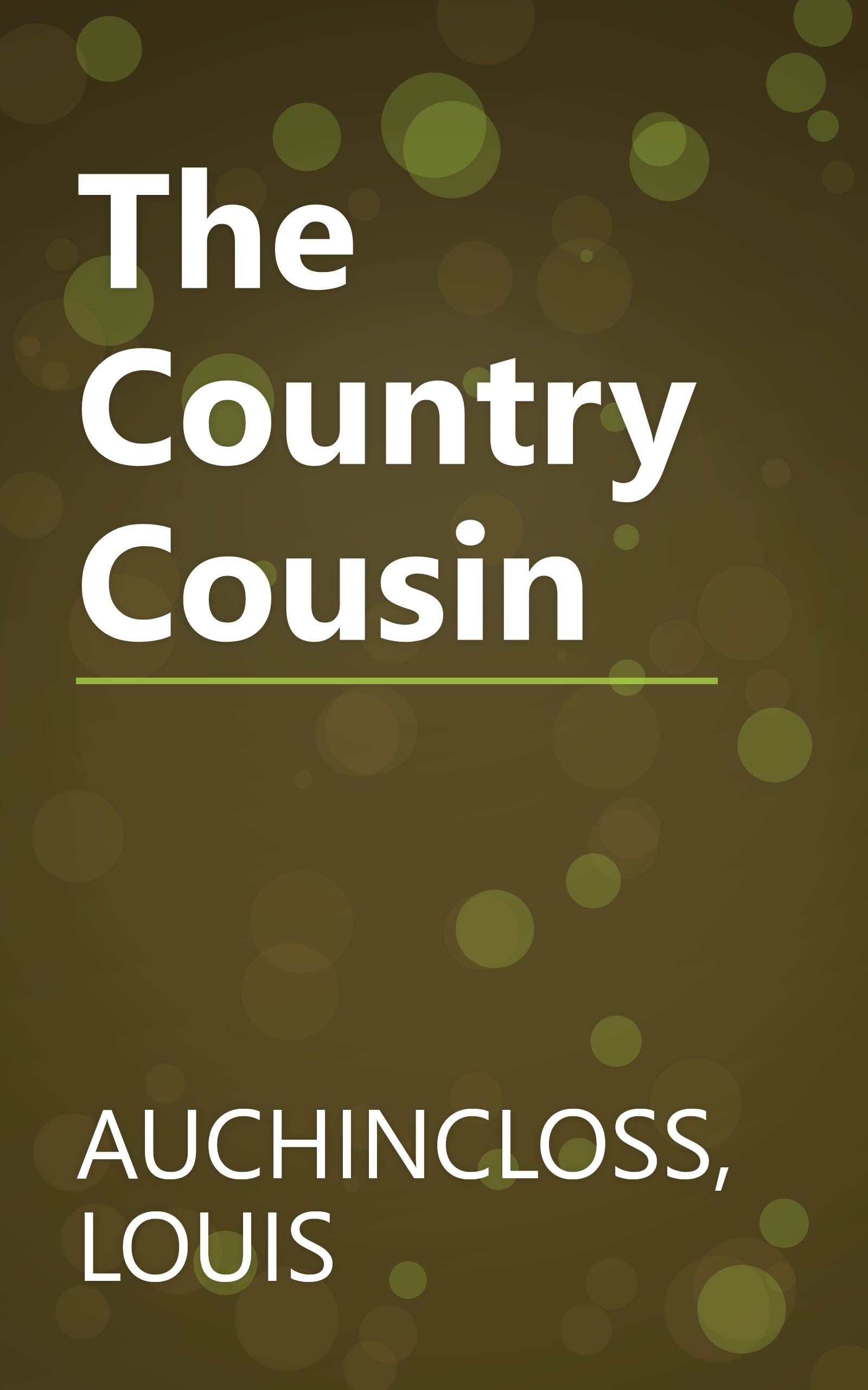 The Country Cousin book cover